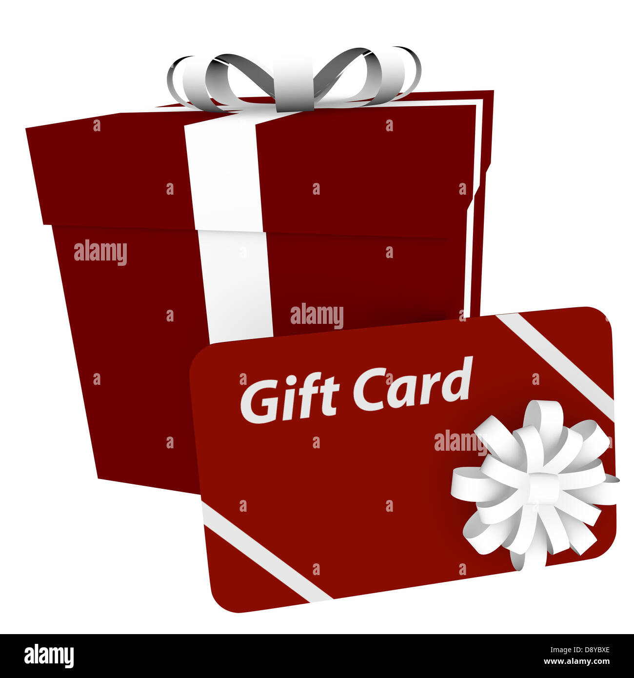 3d render rendered gift Cut Out Stock Images & Pictures - Alamy