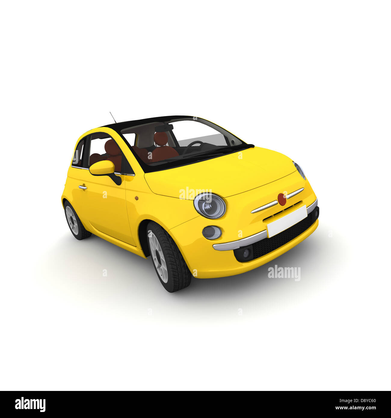 The yellow car is now ready for sale Stock Photo - Alamy