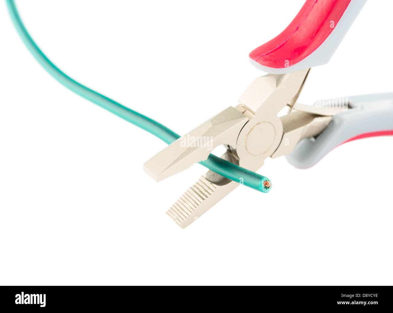 electric tools on a white background Stock Photo - Alamy