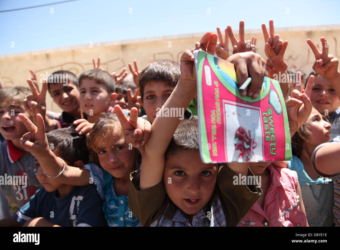 Jun 01, 2013 - Aleppo, Syria - Children attending school. After no ...