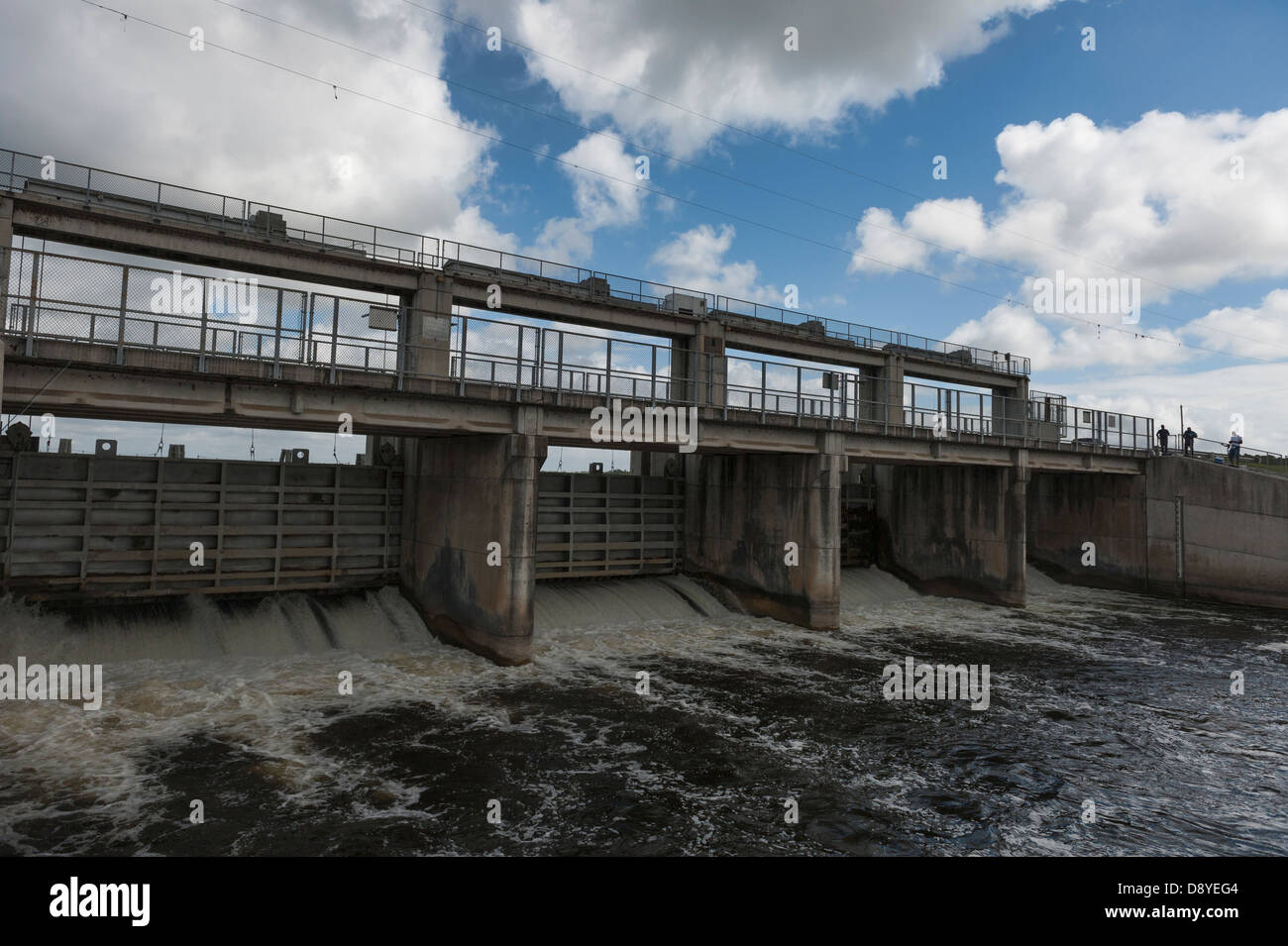 Rodman Dam on the Ocklawaha River in Marion County, Florida USA Stock ...