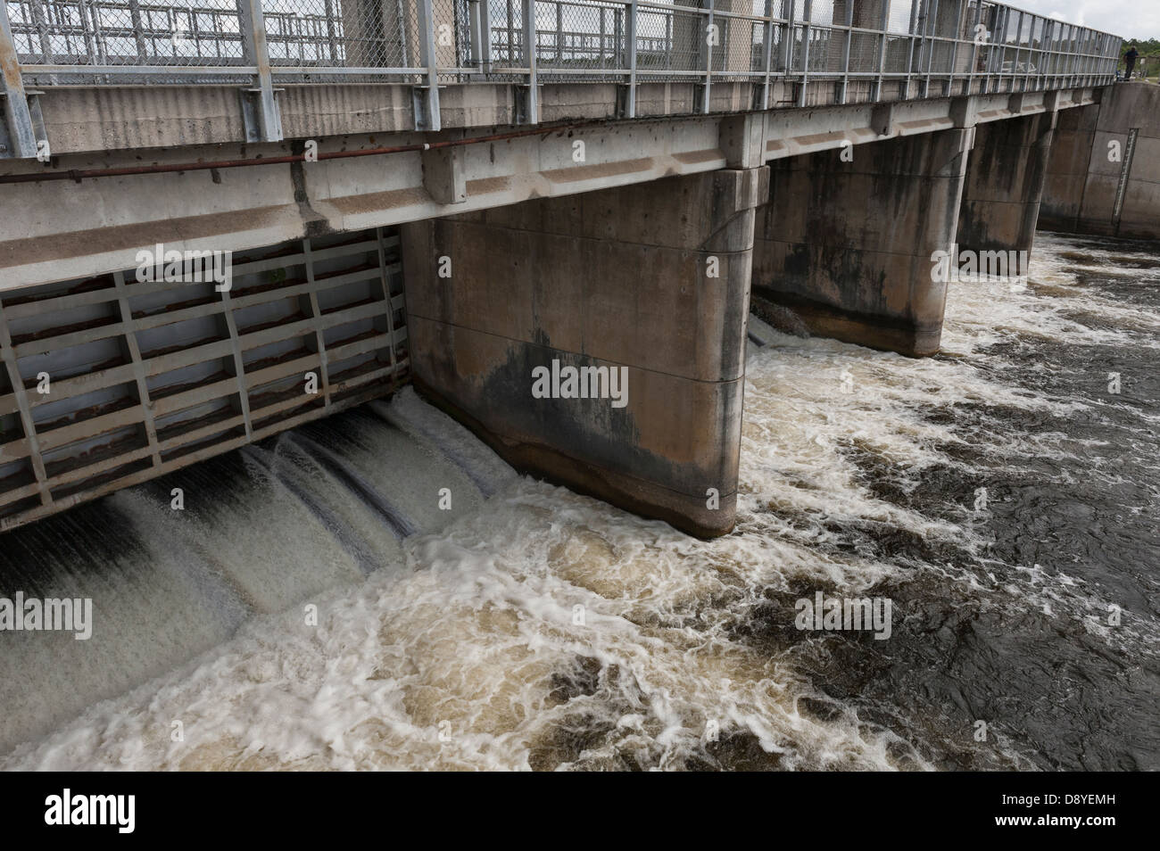 Rodman Dam on the Ocklawaha River in Marion County, Florida USA Stock ...