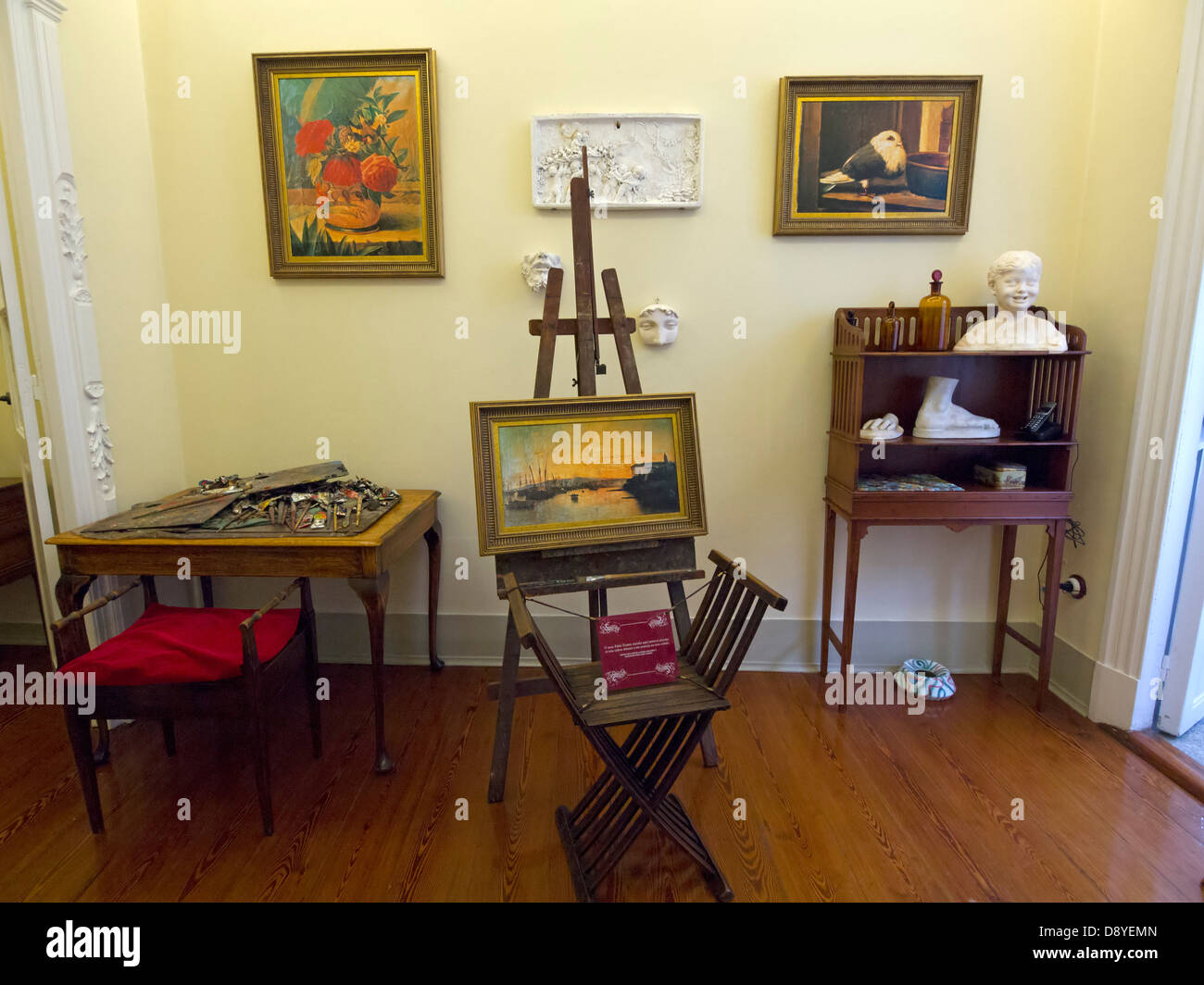 Pablo Picasso house museum in La Coruna, Spain, Europe Stock Photo - Alamy