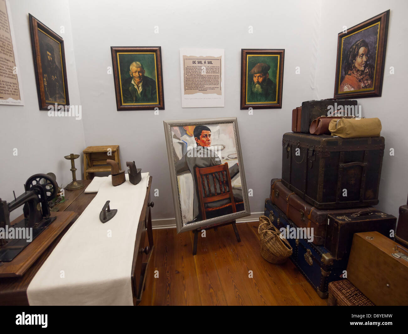 Pablo Picasso house museum in La Coruna, Spain, Europe Stock Photo - Alamy