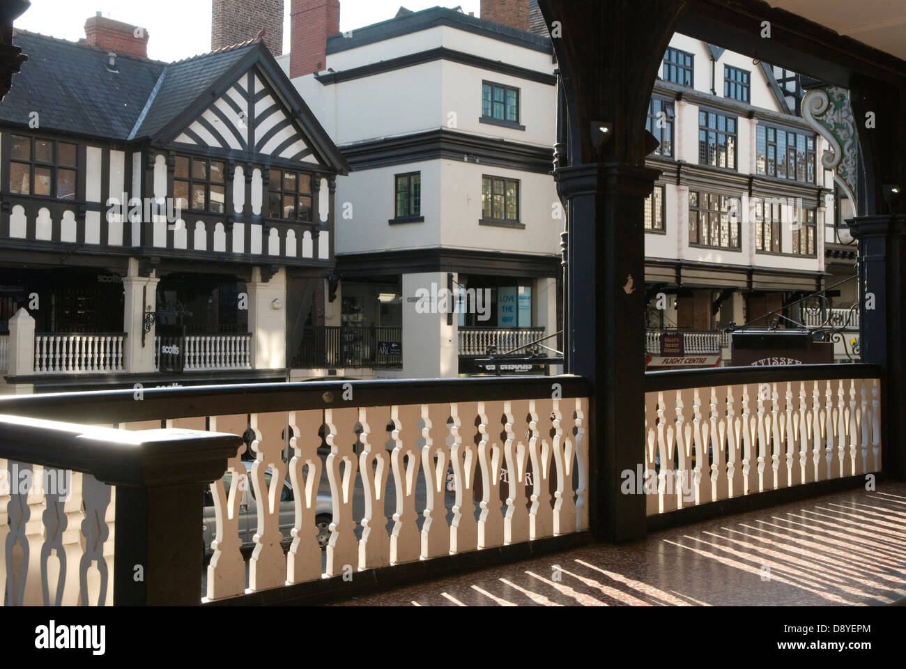 Timber Building UK. The Rows Bridge Street, St Peters church tower ...