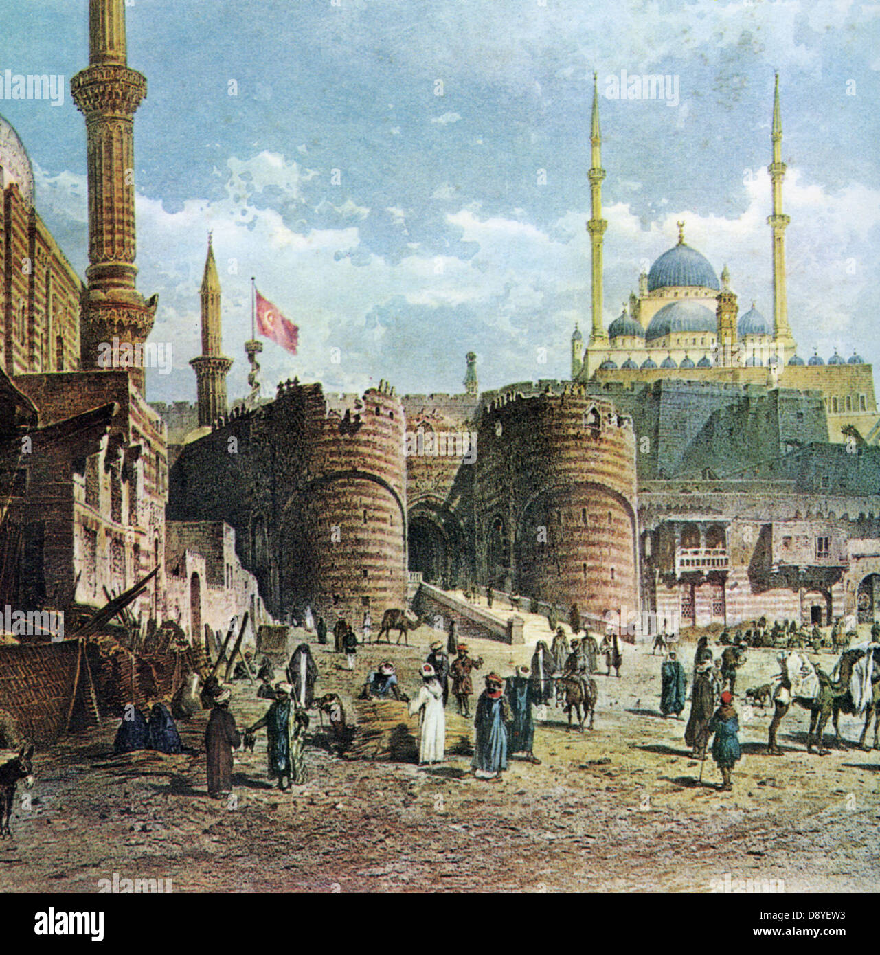 Cairo egypt 19th century hi-res stock photography and images - Alamy