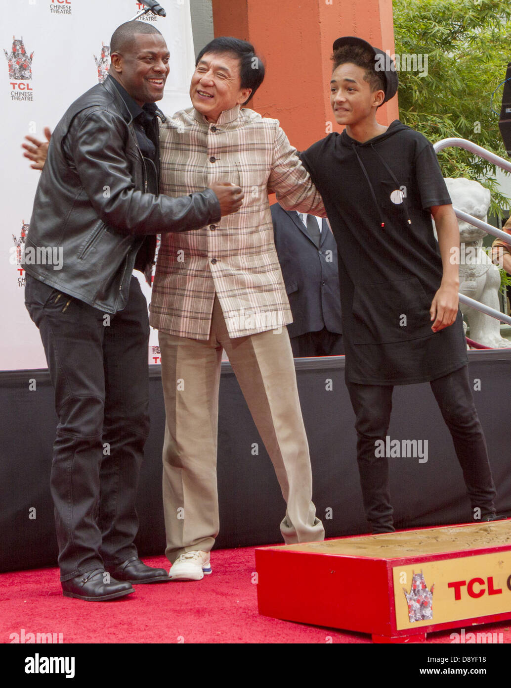 Los Angeles, California, USA. 6th June, 2013. Actor Jackie Chan poses ...
