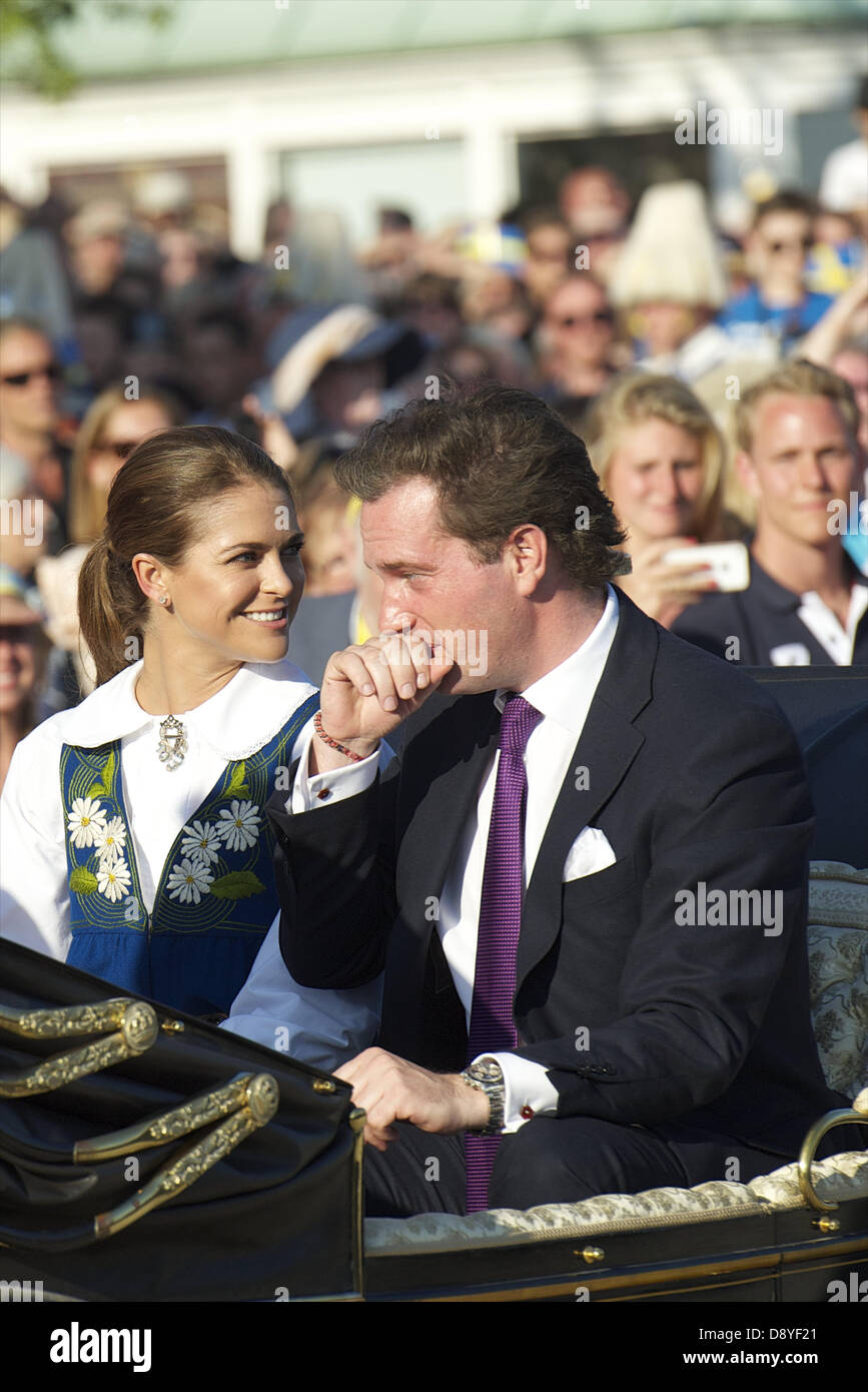 Stockholm, Spain. 6th June, 2013. Christopher O'Neill and Princess ...