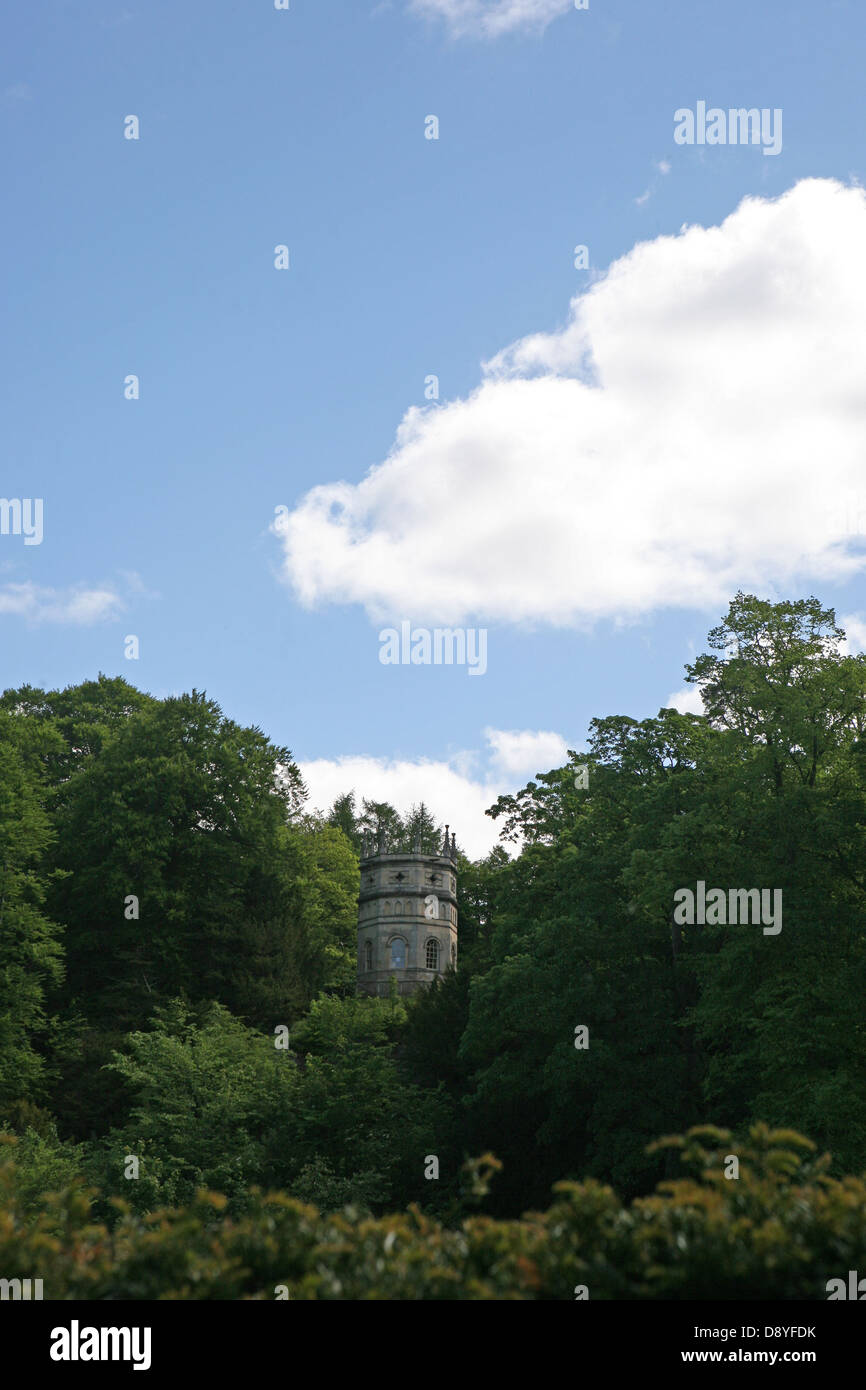 Fountains abbey and studley royal water gardens hi-res stock ...