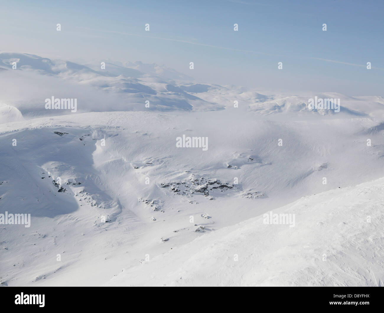 Winter landscape, Hemavan, Sweden Stock Photo - Alamy