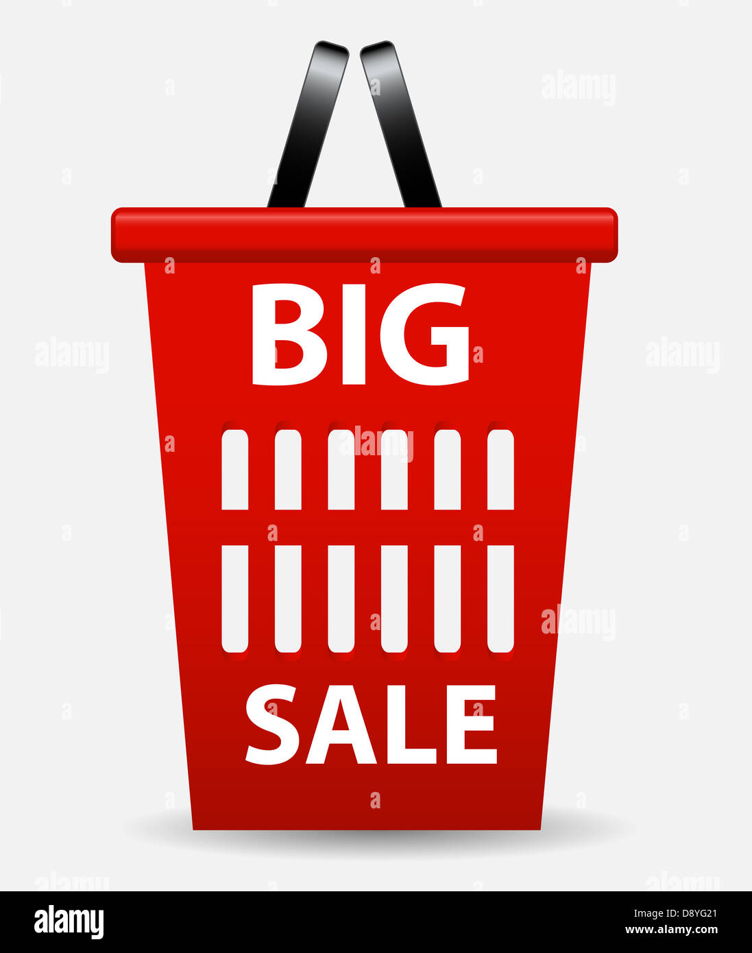 Big sale sign, label template Stock Photo - Alamy