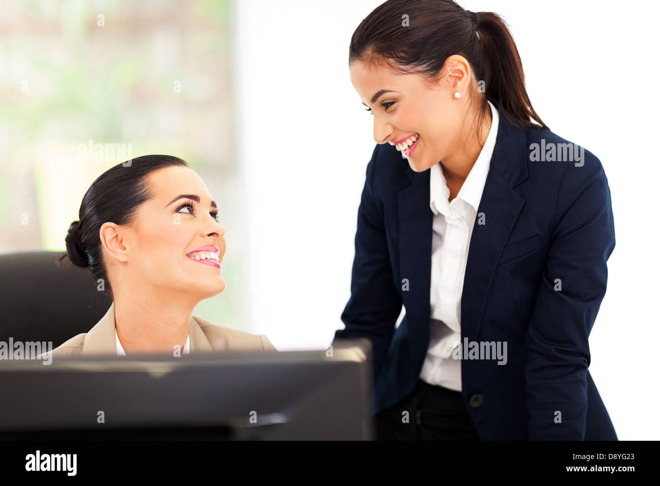Female colleagues hi-res stock photography and images - Alamy