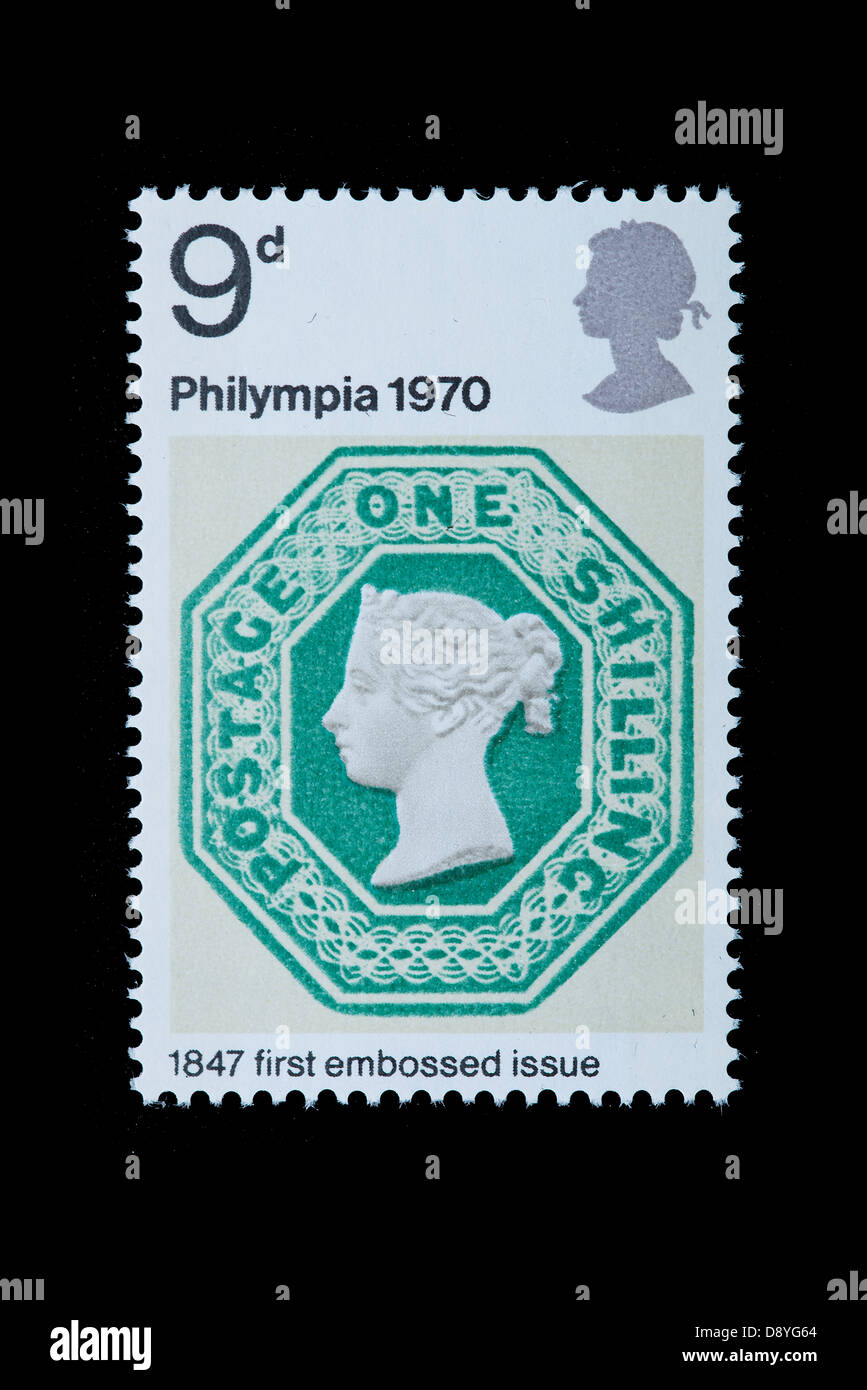 Old british stamp hi-res stock photography and images - Alamy