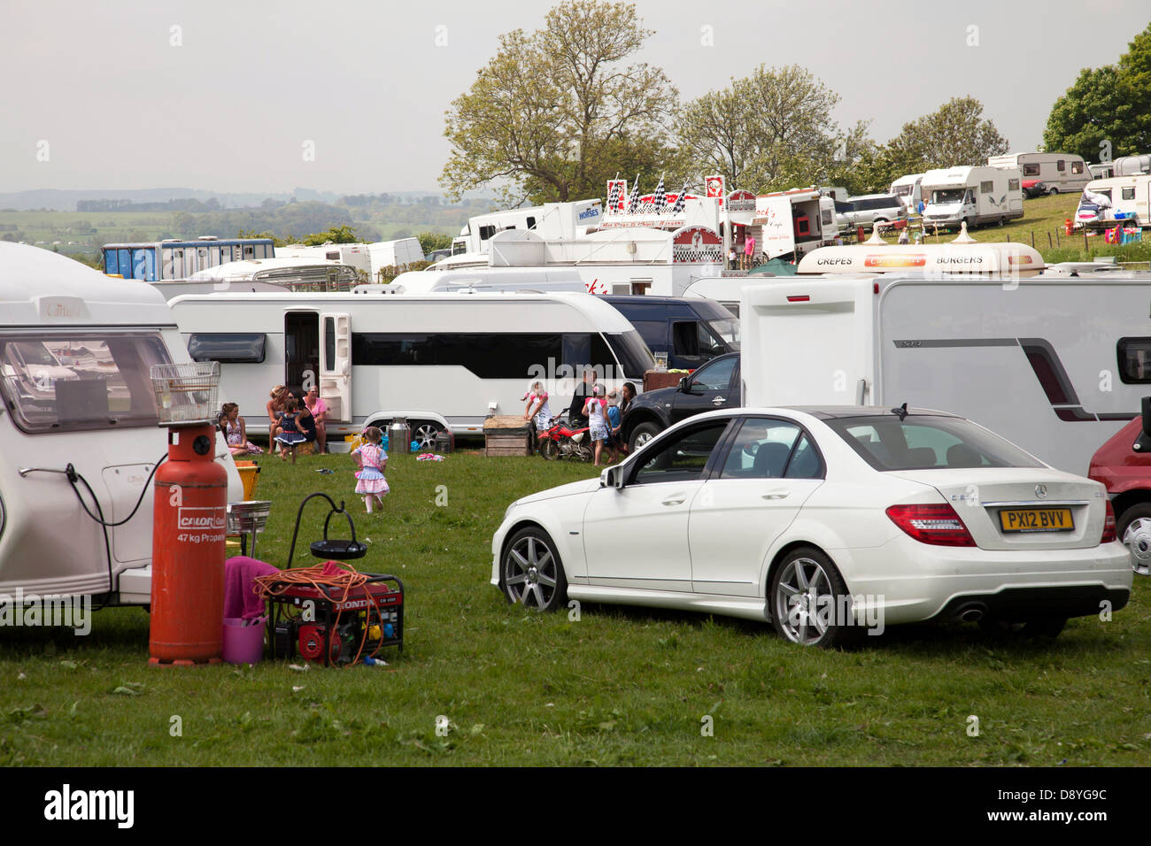 Gypsy camping hi-res stock photography and images - Alamy