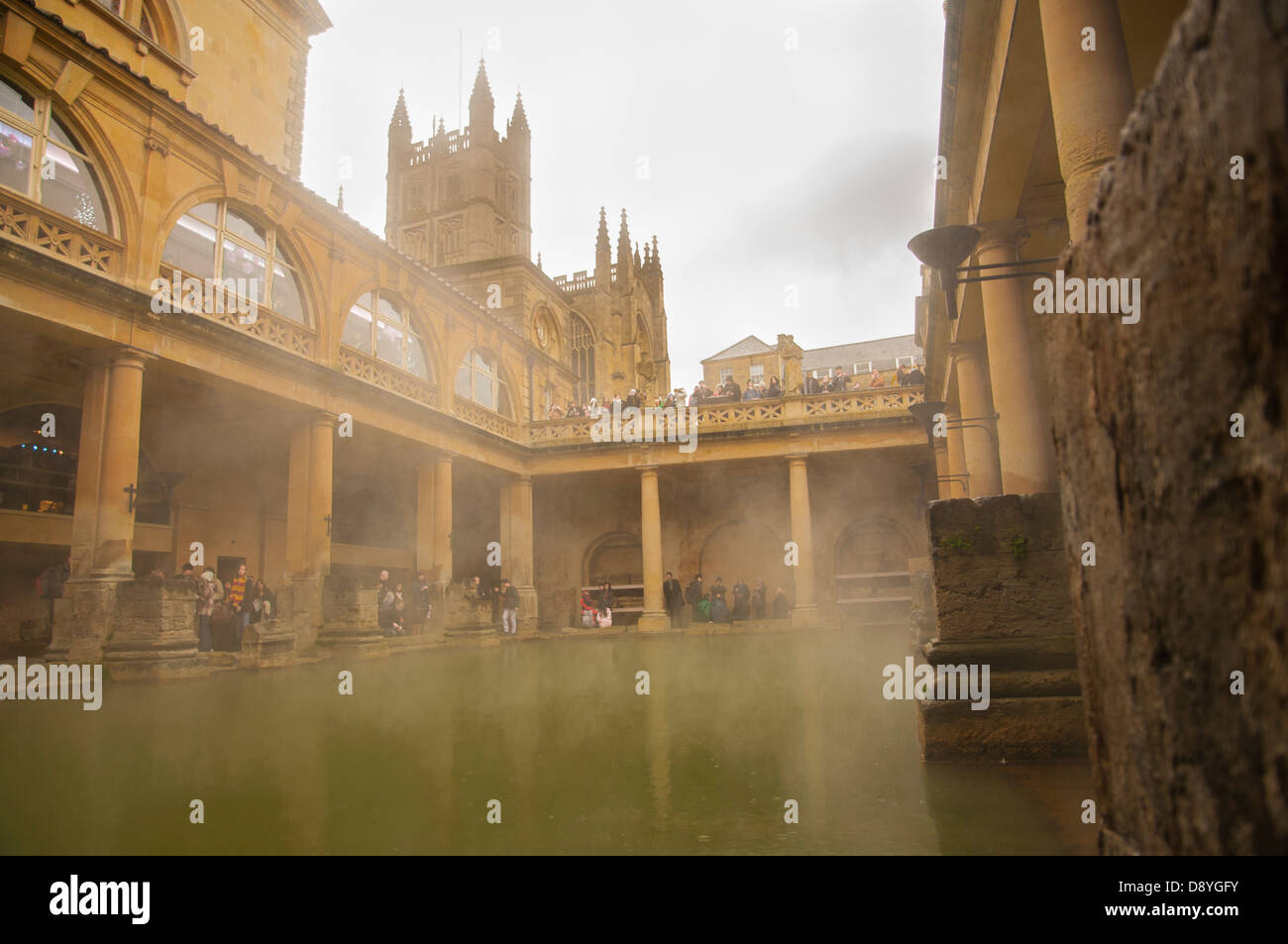 Roman baths bath steam hi-res stock photography and images - Alamy