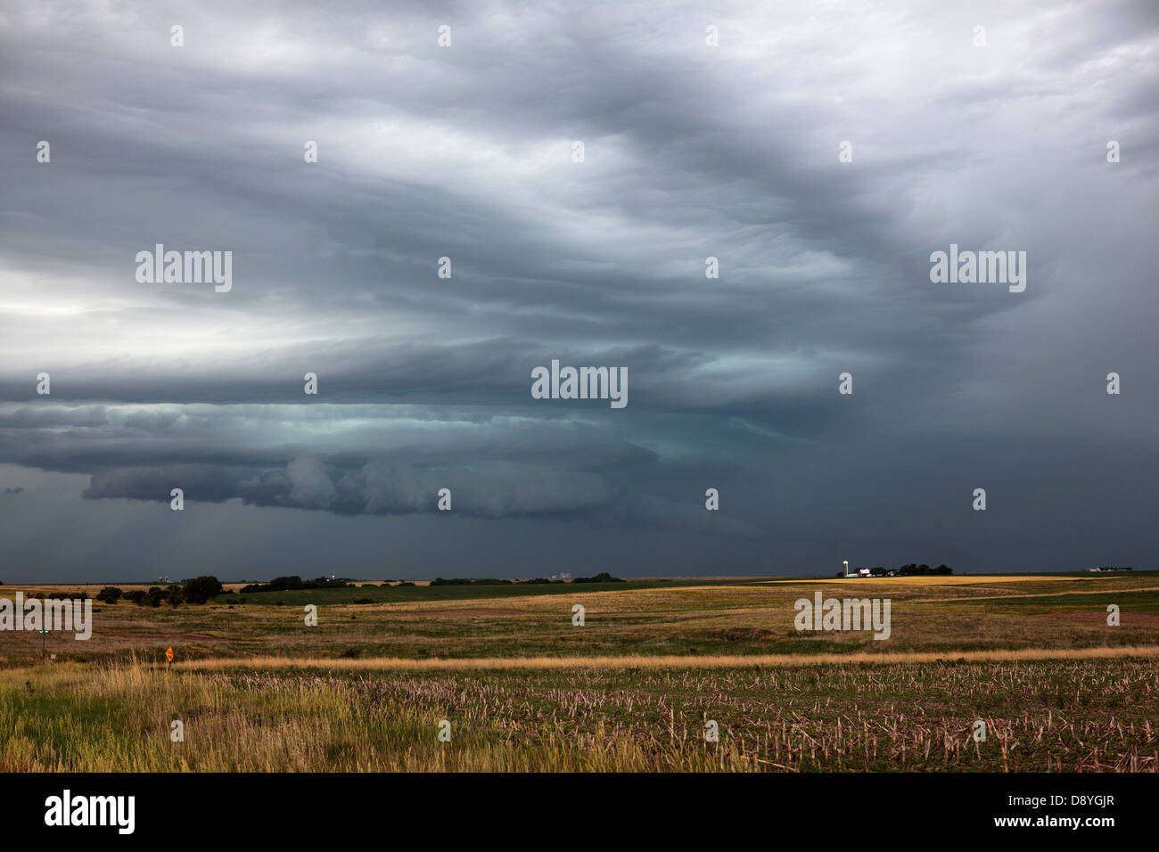 Outflow boundary thunderstorm Stock Photo - Alamy