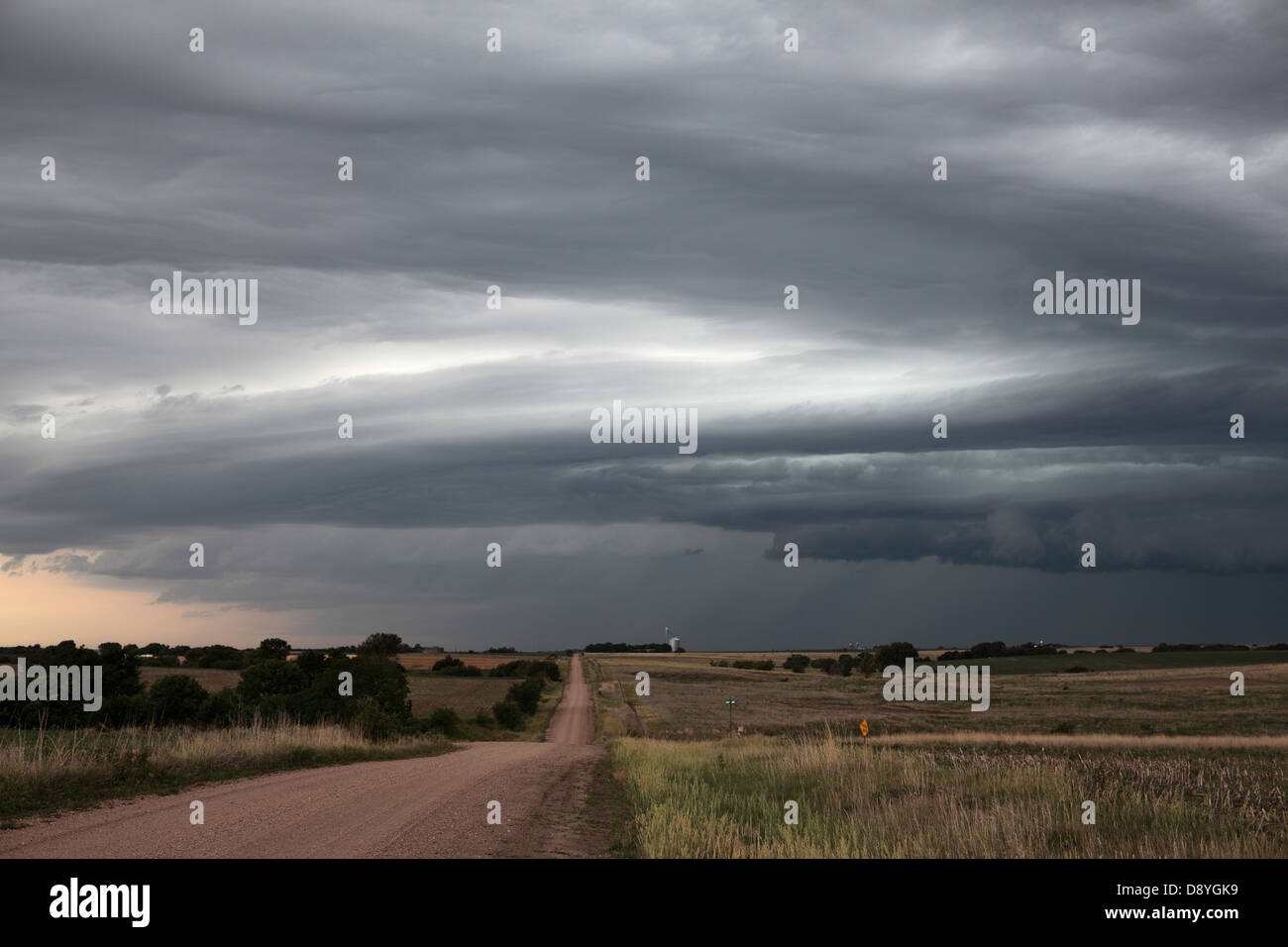 Outflow boundary thunderstorm Stock Photo - Alamy