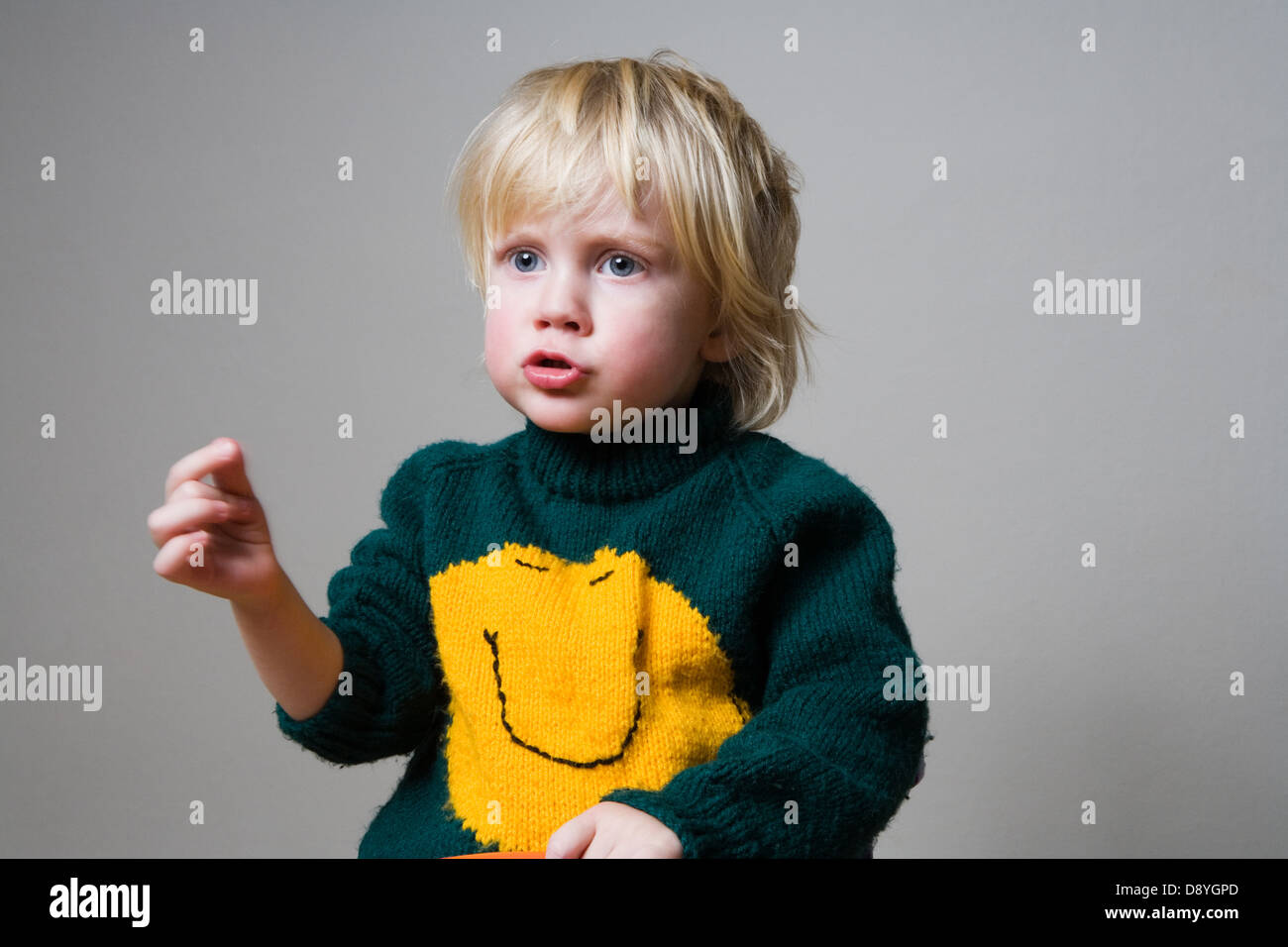 Grumpy baby portrait hi-res stock photography and images - Alamy