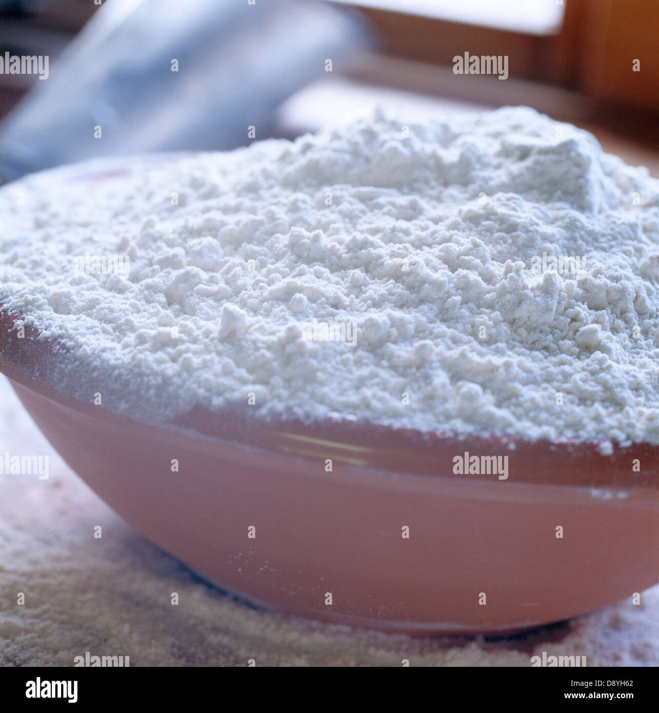 Close up flour bowl hi-res stock photography and images - Alamy