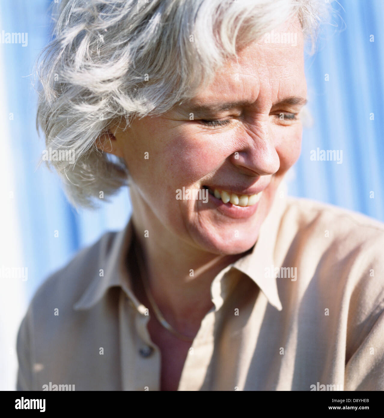 Portrait of a woman, Sweden Stock Photo - Alamy