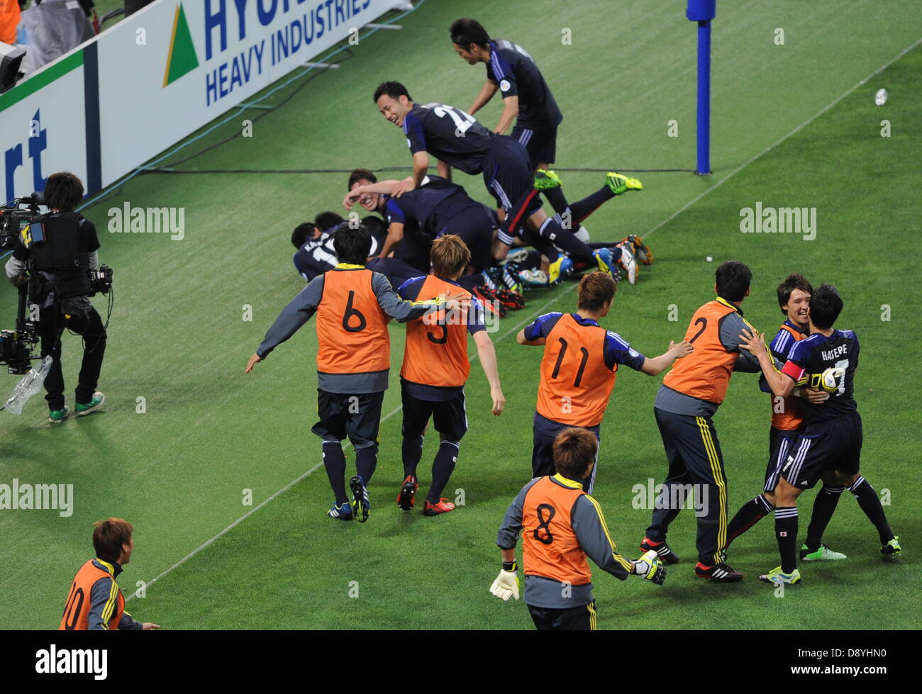 Japan team group (JPN), JUNE 4, 2013 - Football / Soccer : Keisuke ...