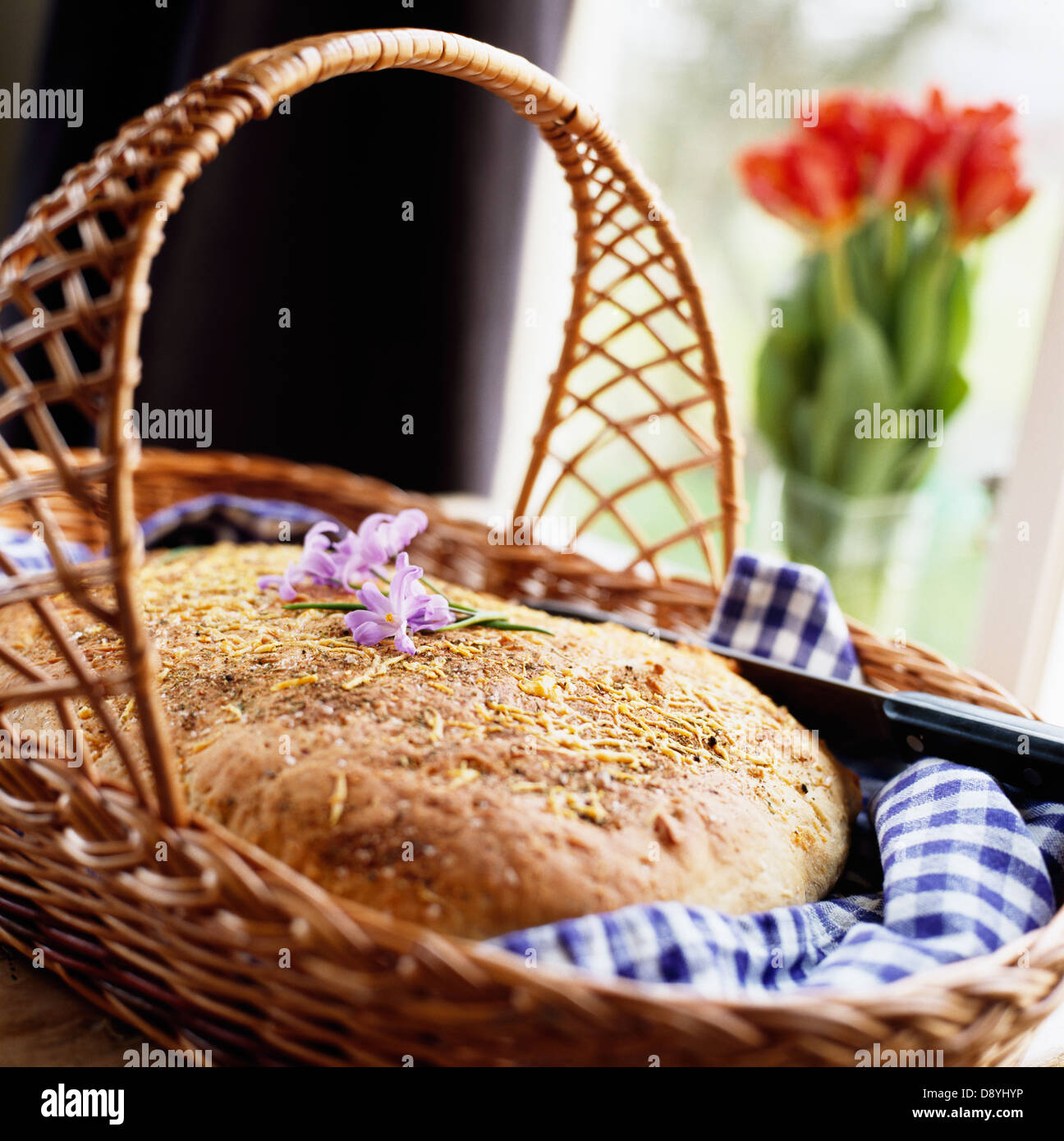 Bread wholemeal bread basket hi-res stock photography and images - Alamy