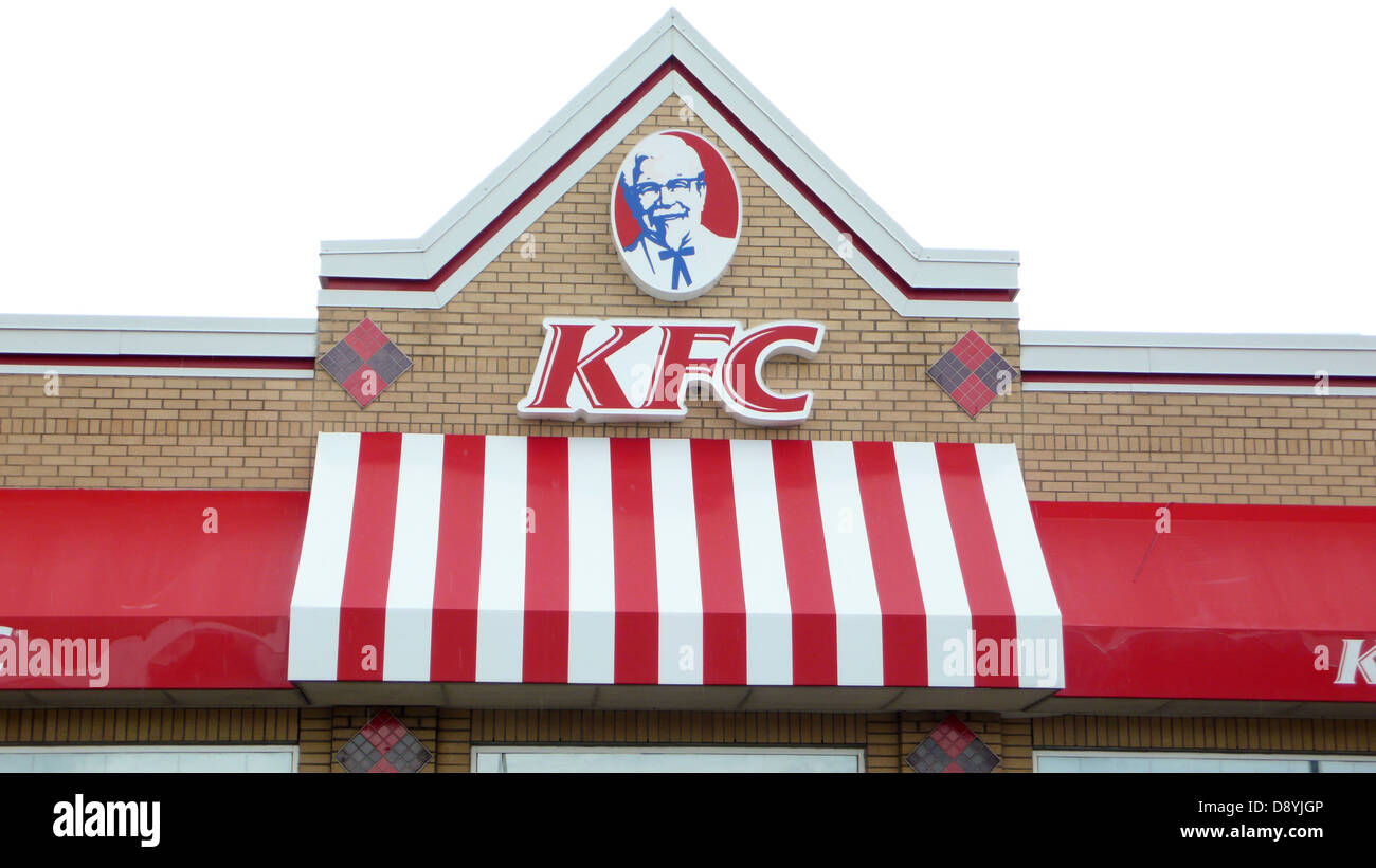 Kentucky fried chicken sign hi-res stock photography and images - Alamy