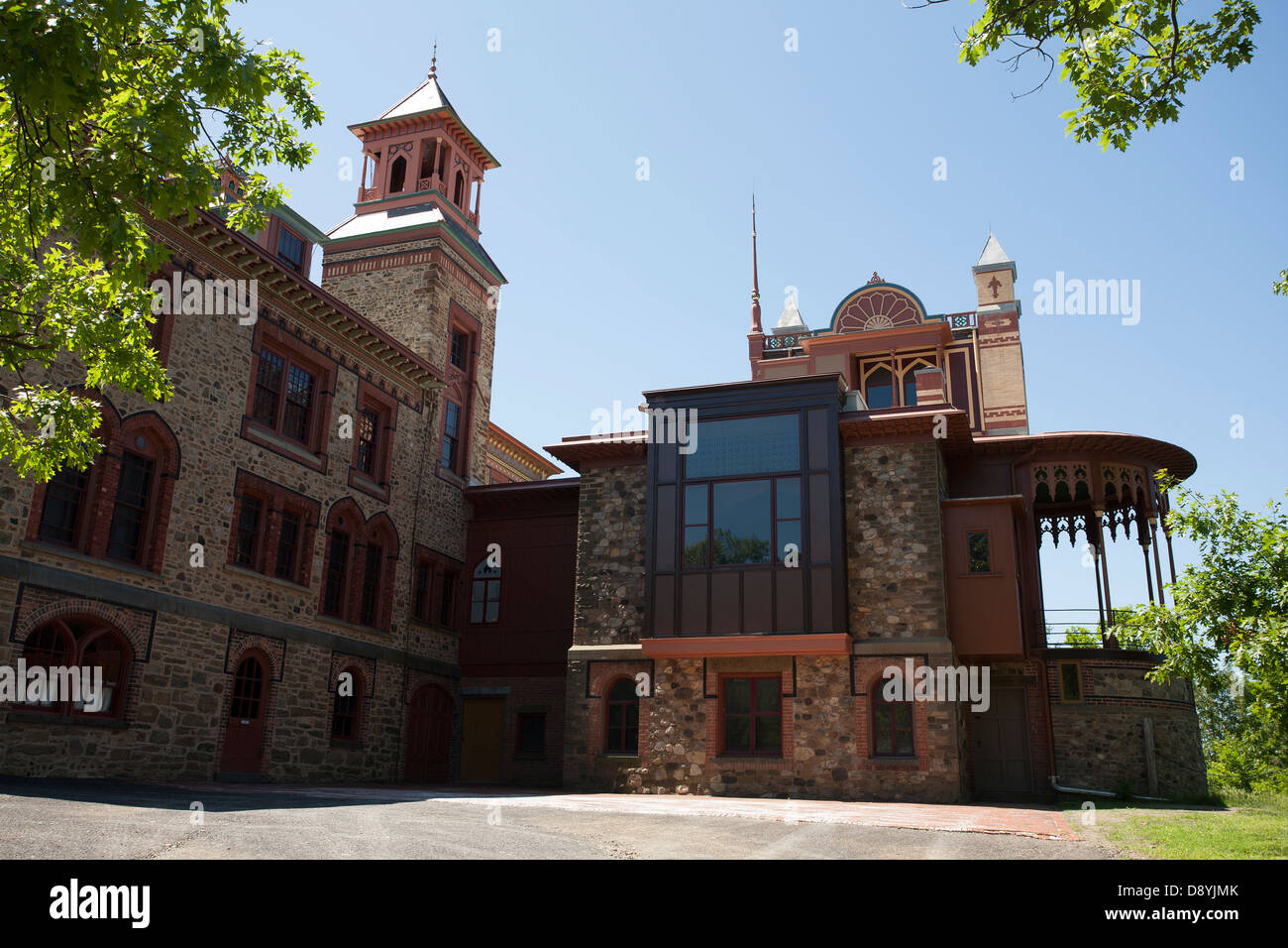 Frederic Church, the Hudson, New York artist, built his mansion Olana ...
