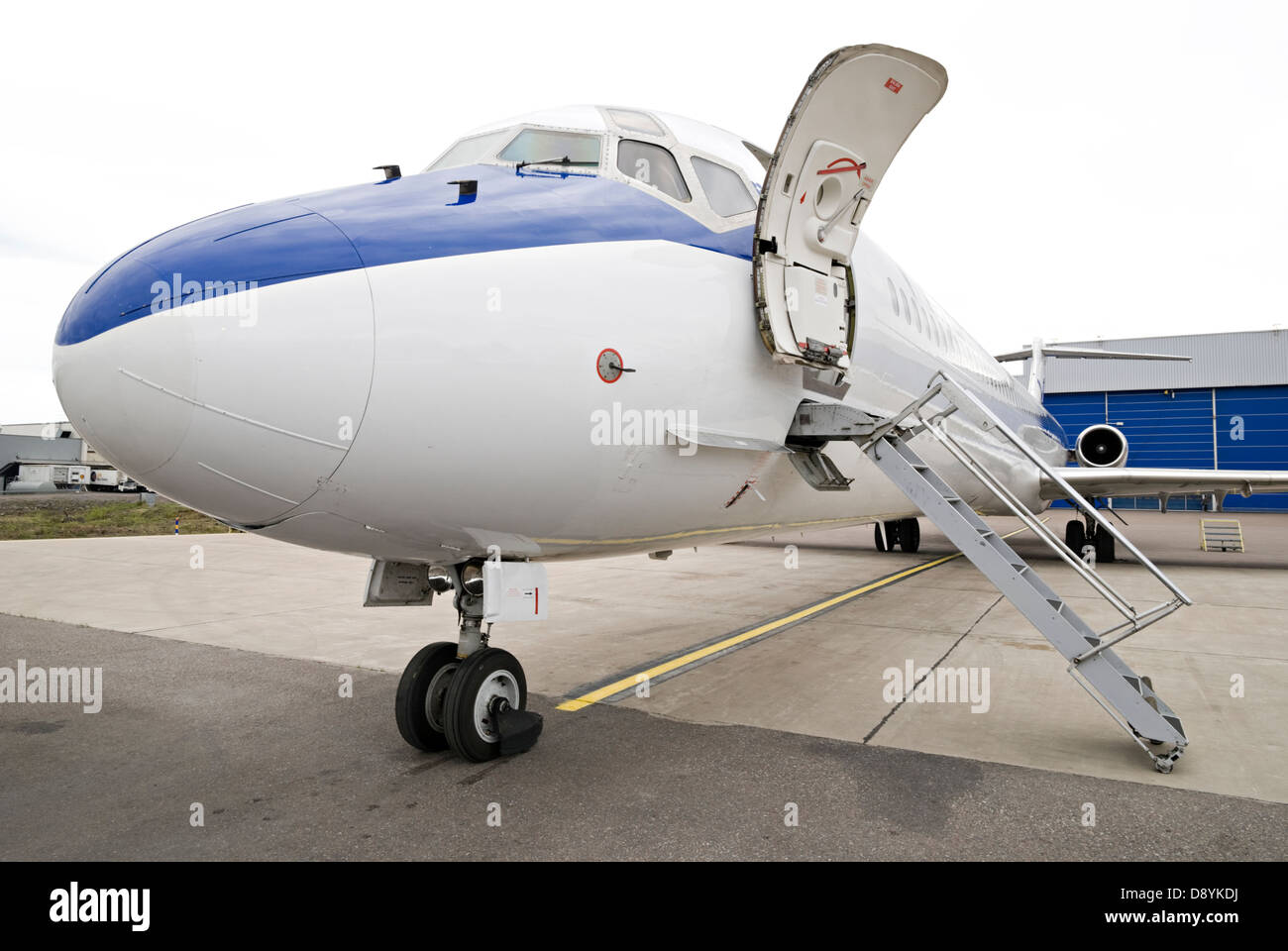 An aeroplane MD-83, Sweden Stock Photo - Alamy