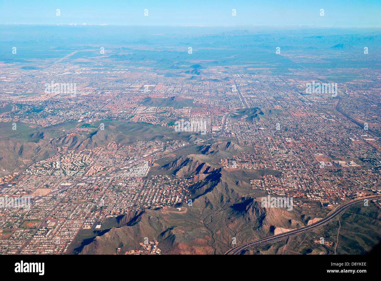 Aerial view of phoenix hi-res stock photography and images - Alamy