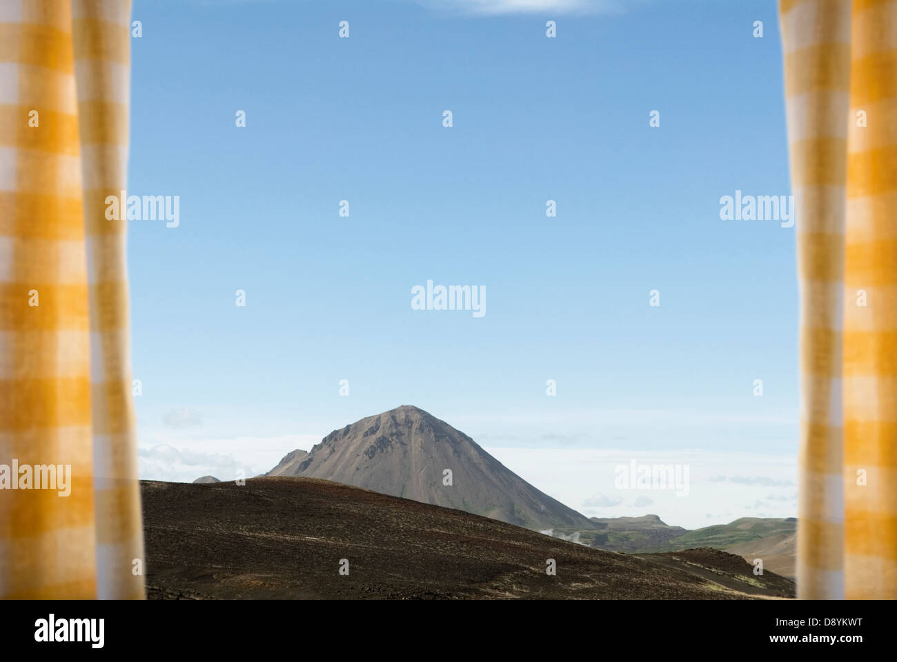View from a window Stock Photo - Alamy