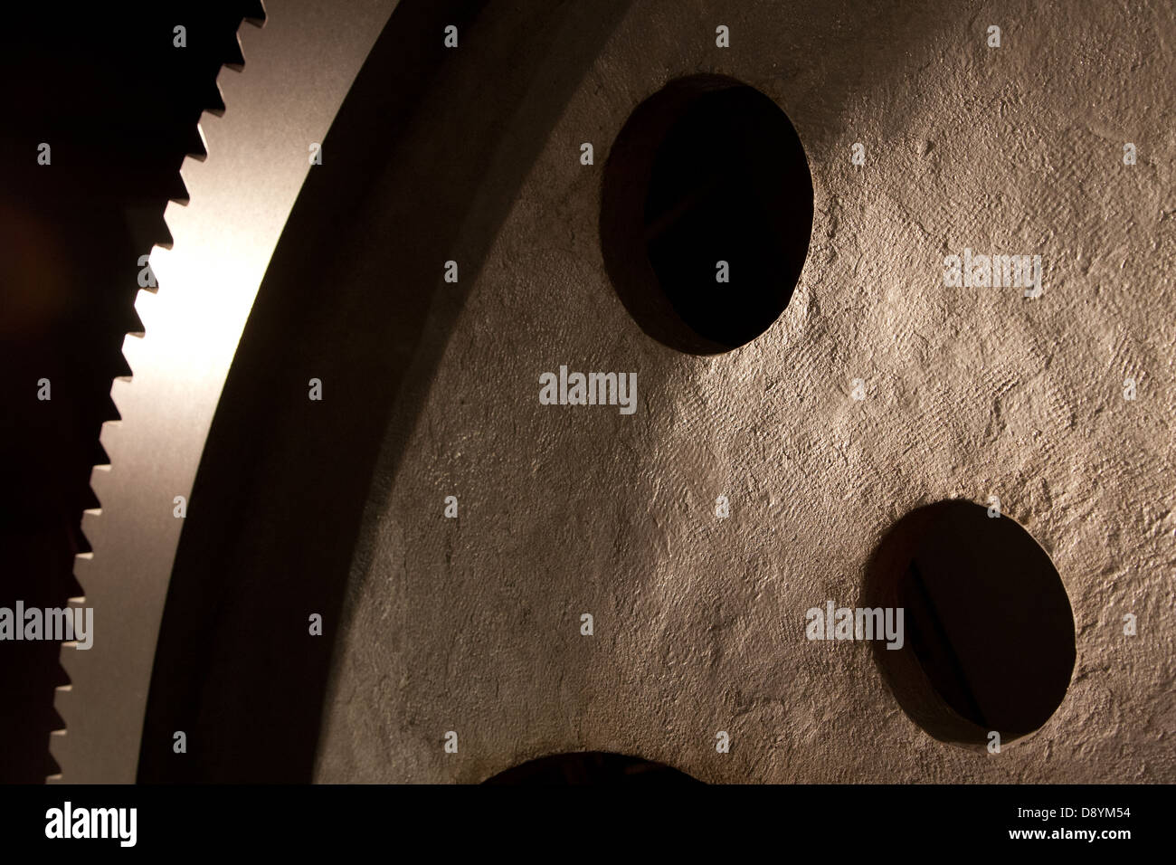 Large gear cogs in Tokyo Science Museum, Tokyo, Japan Stock Photo - Alamy