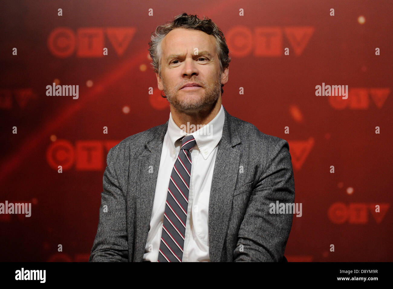 Toronto, Canada. 6th June 2013. Tate Donovan, cast of Hostages, attends ...