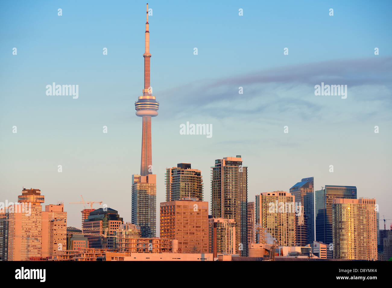CN Tower closeup Stock Photo - Alamy