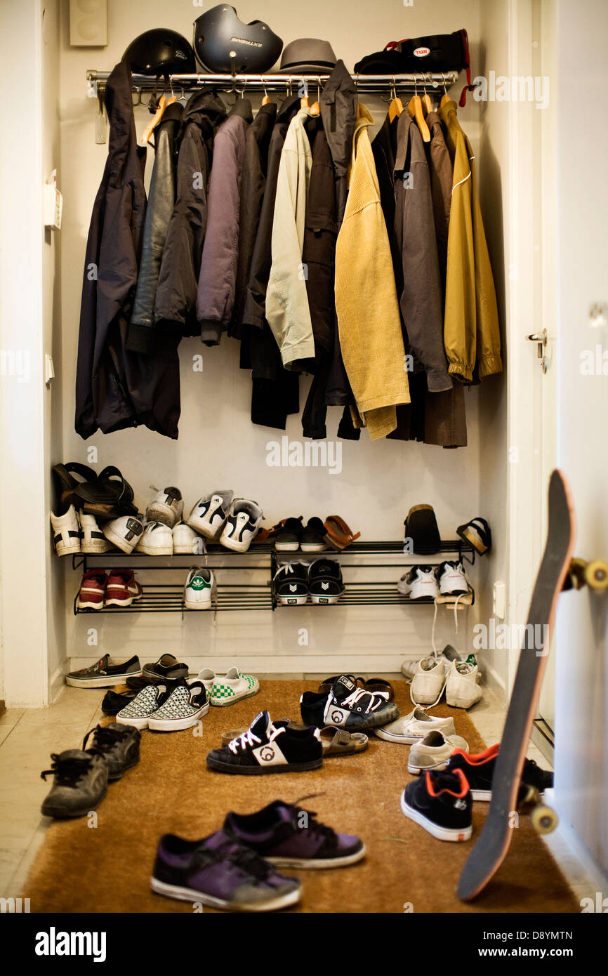 A messy hall hi-res stock photography and images - Alamy