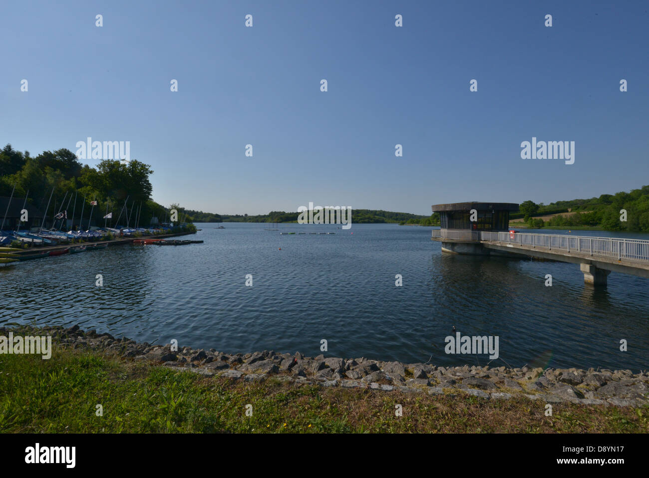 Ardingly Reservoir in West Sussex on a summers day in 2013 Stock Photo ...
