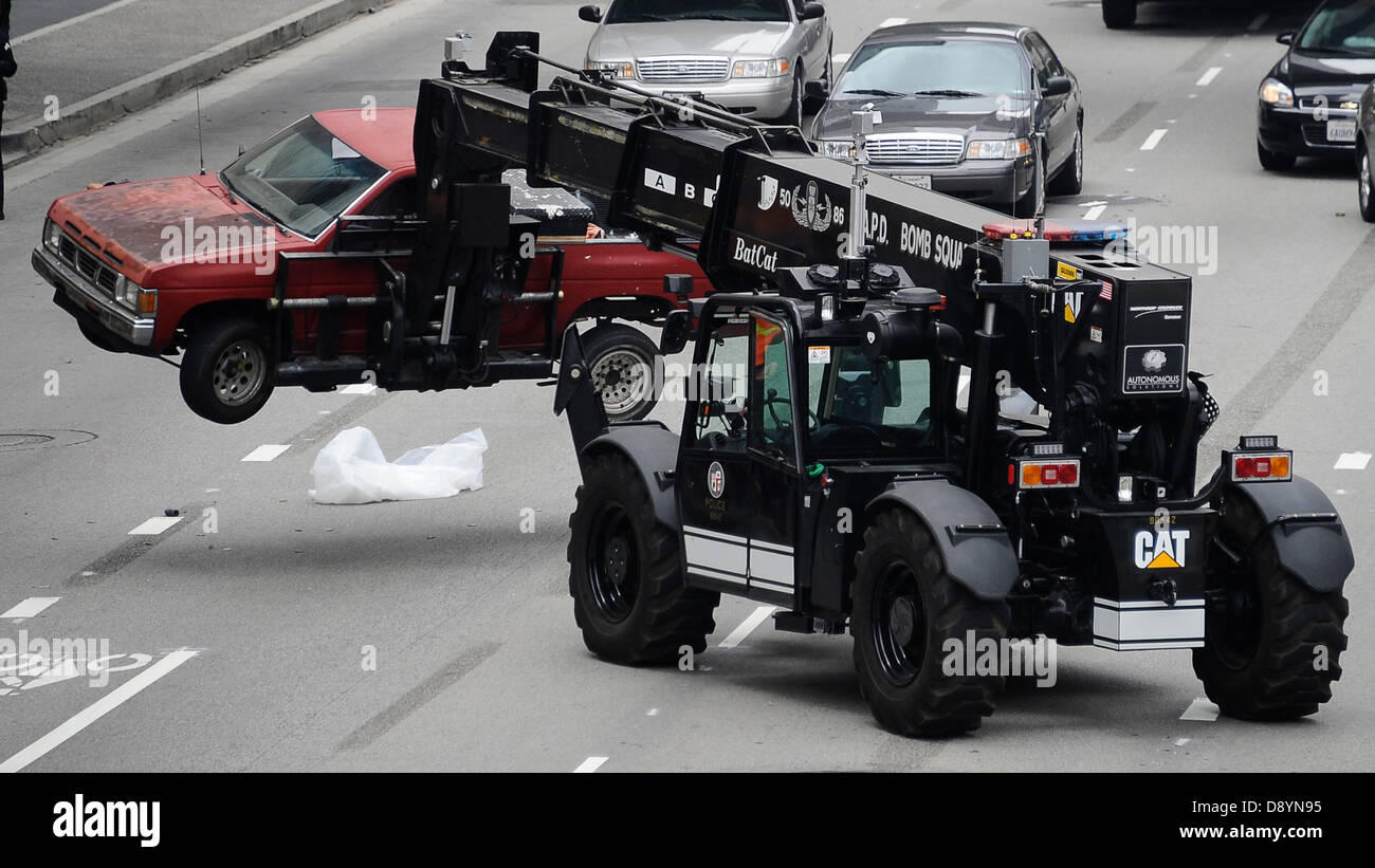 Lapd helicopter hi-res stock photography and images - Alamy
