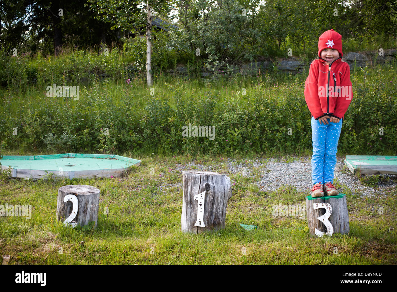 Winners stand hi-res stock photography and images - Alamy