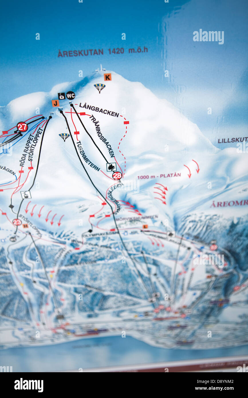 Slope map hi-res stock photography and images - Alamy
