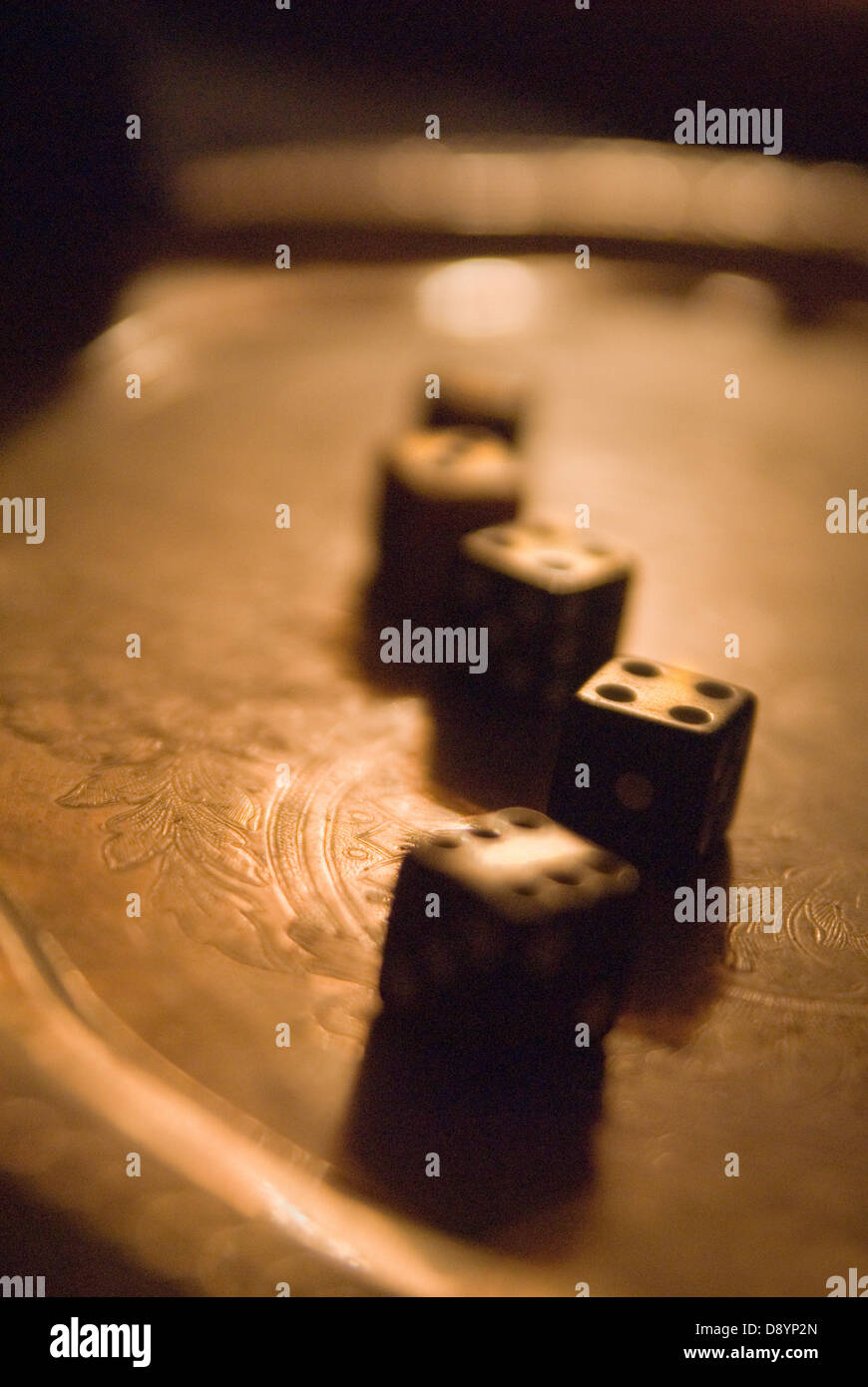 Row of dice hi-res stock photography and images - Alamy