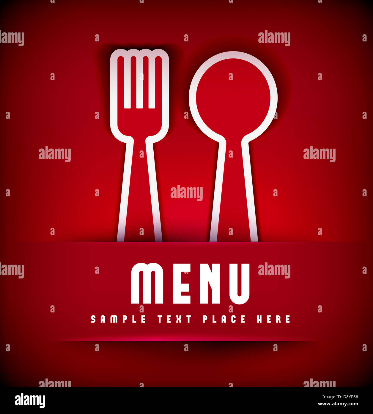 Restaurant Menu Card Design template. Vector illustration Stock Photo ...