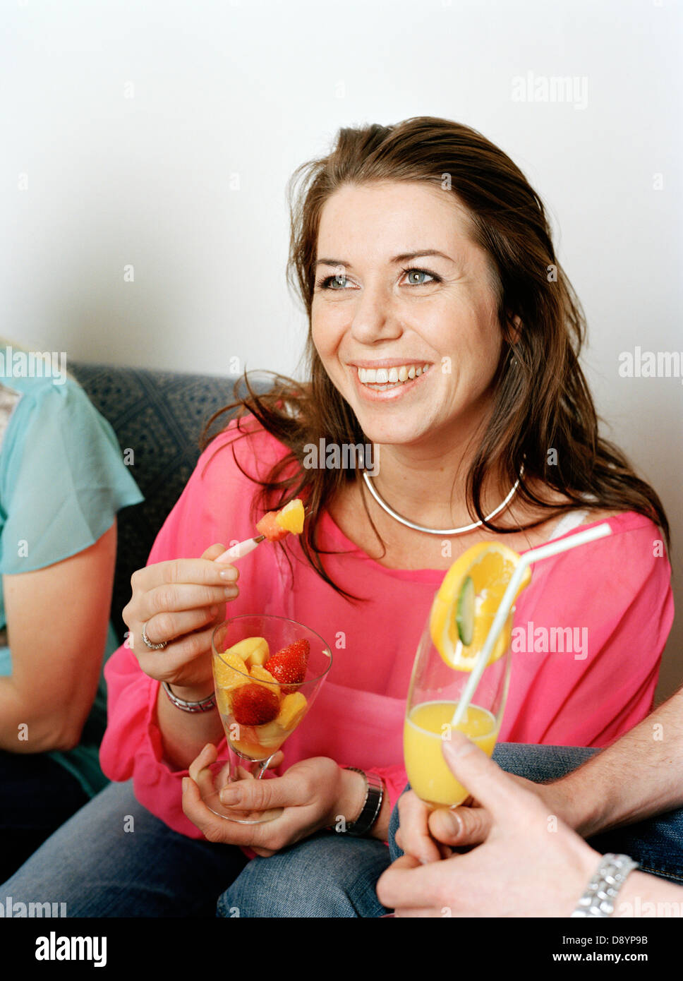 A woman at a party Stock Photo - Alamy