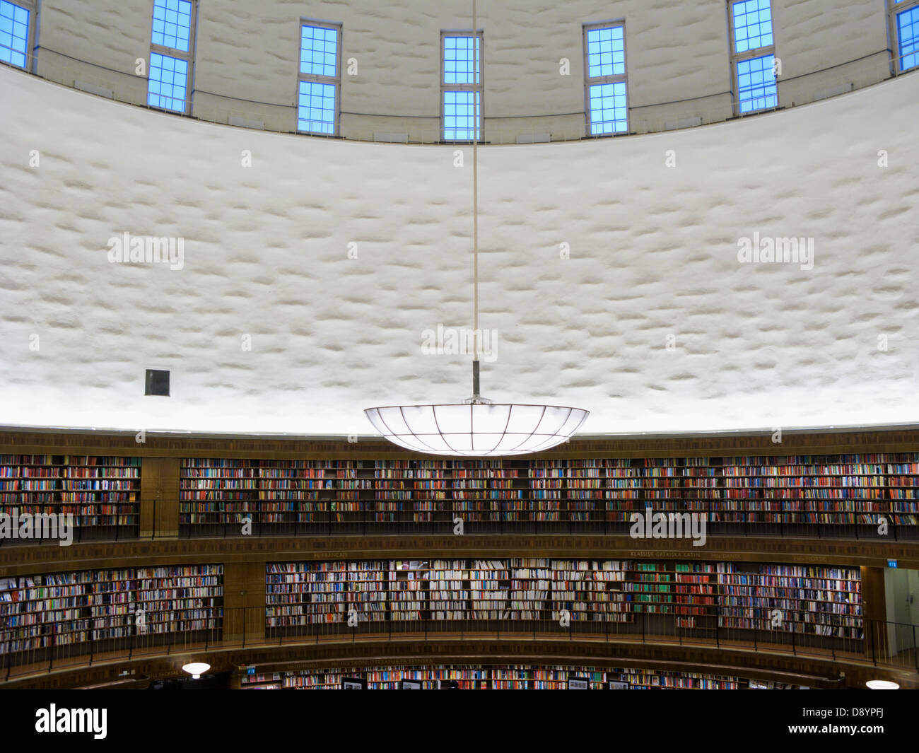 Stockholm library interior hi-res stock photography and images - Alamy