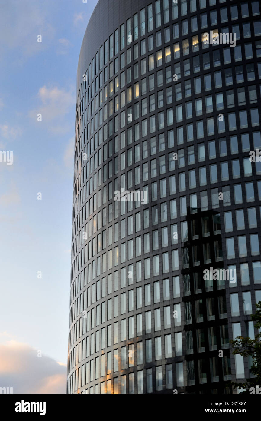 Low angle view of office building Stock Photo - Alamy