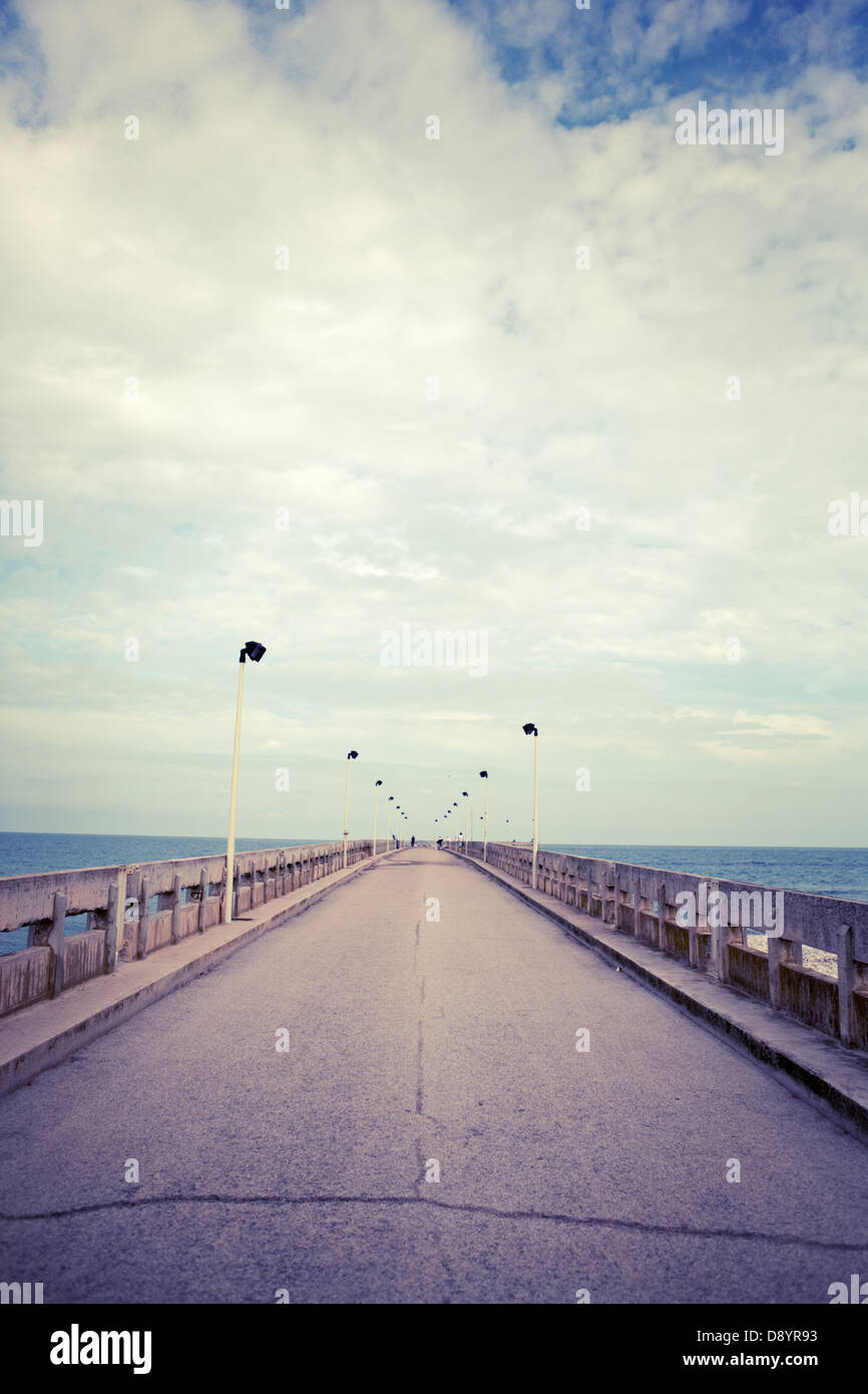 Road pier hi-res stock photography and images - Alamy