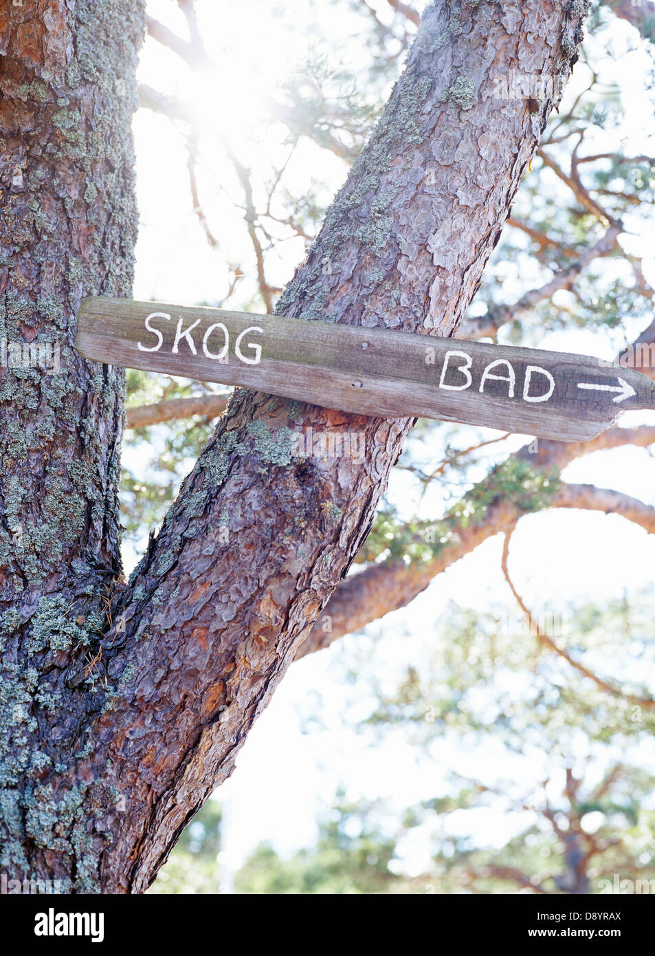 Directing sign hi-res stock photography and images - Alamy