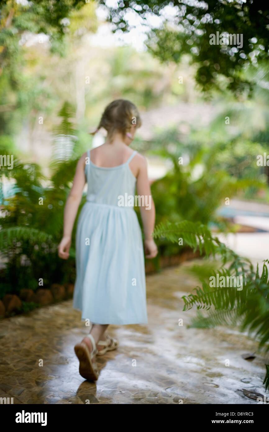 A girl photographed from behind Stock Photo - Alamy