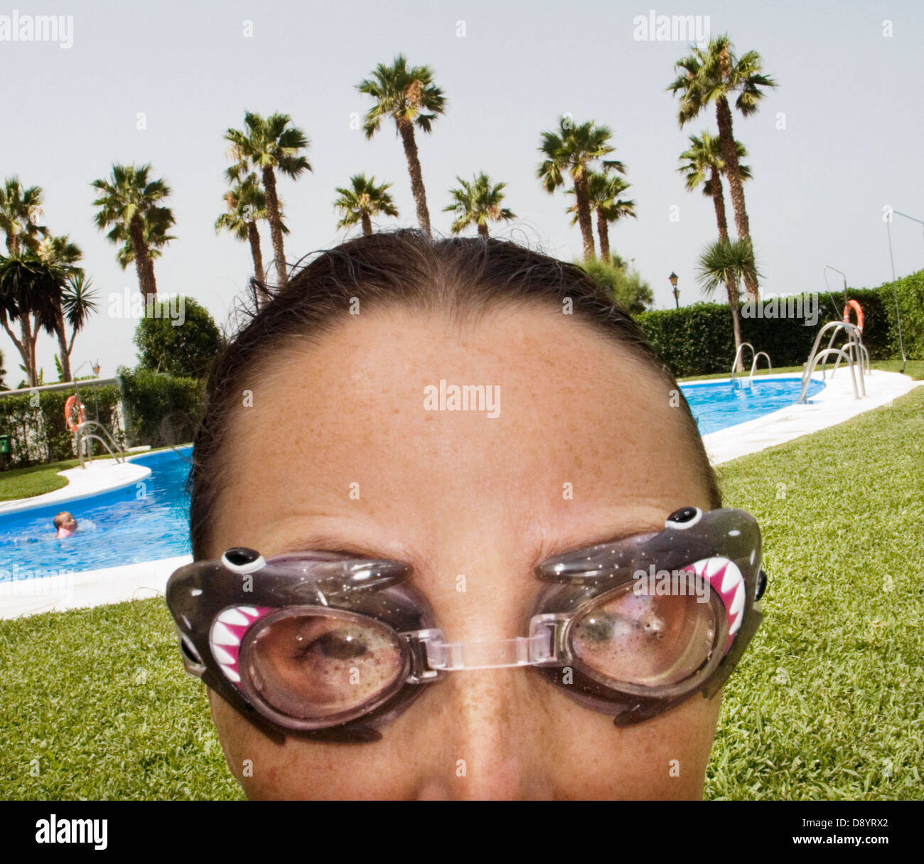 Diving goggles horizontal hi-res stock photography and images - Alamy