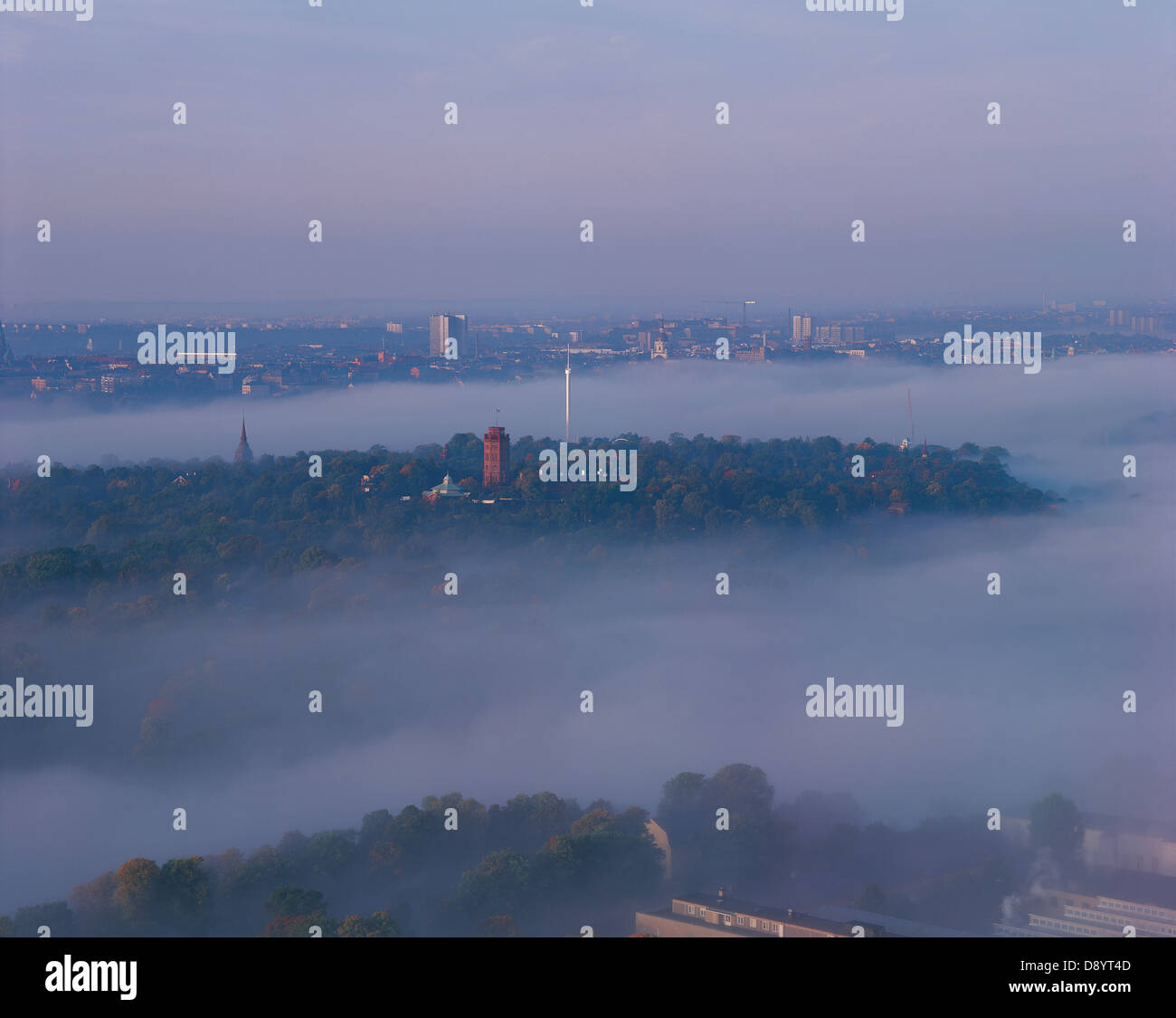 View over Skansen and Stockholm Stock Photo - Alamy