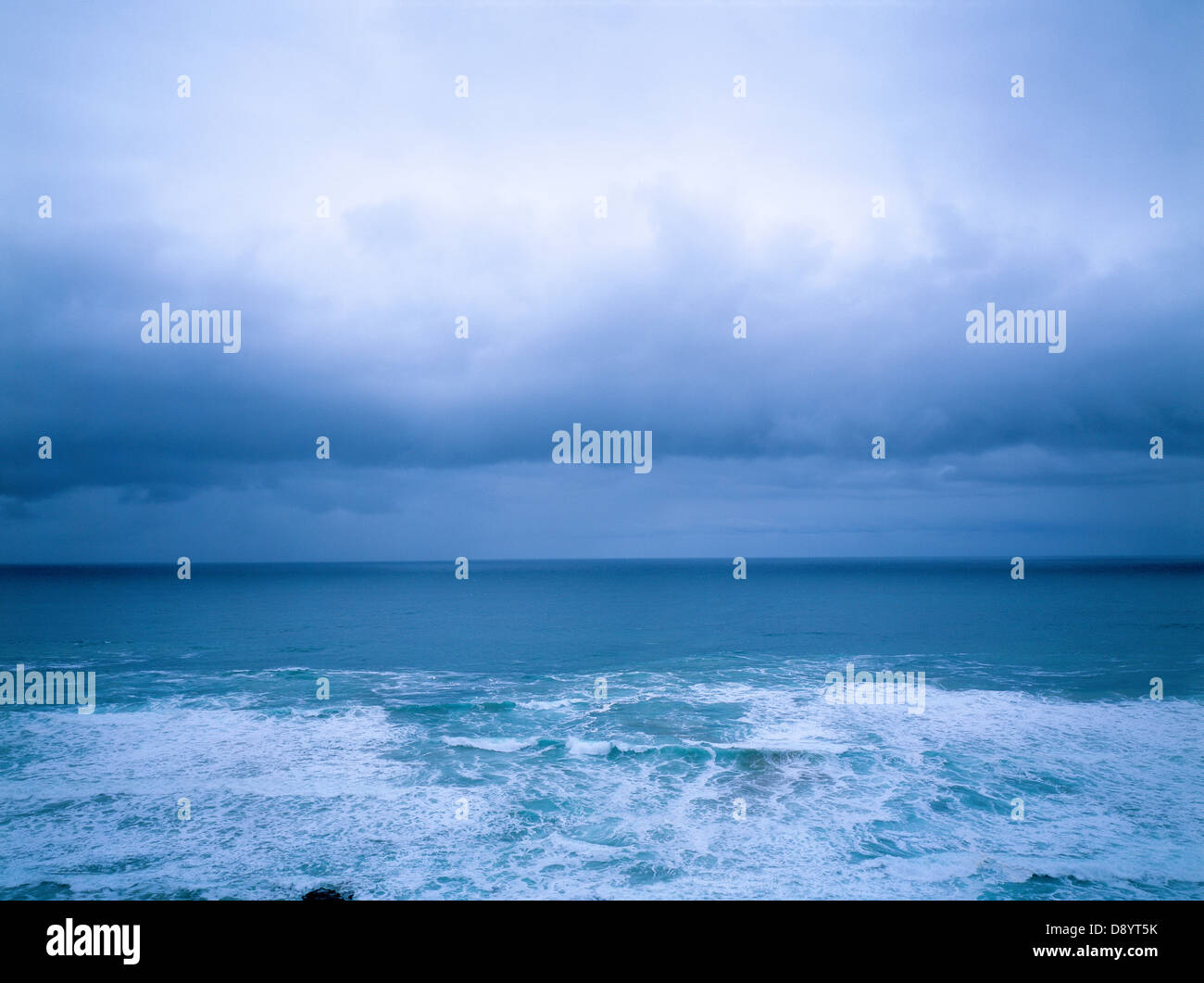 Cloudy sky over sea Stock Photo - Alamy